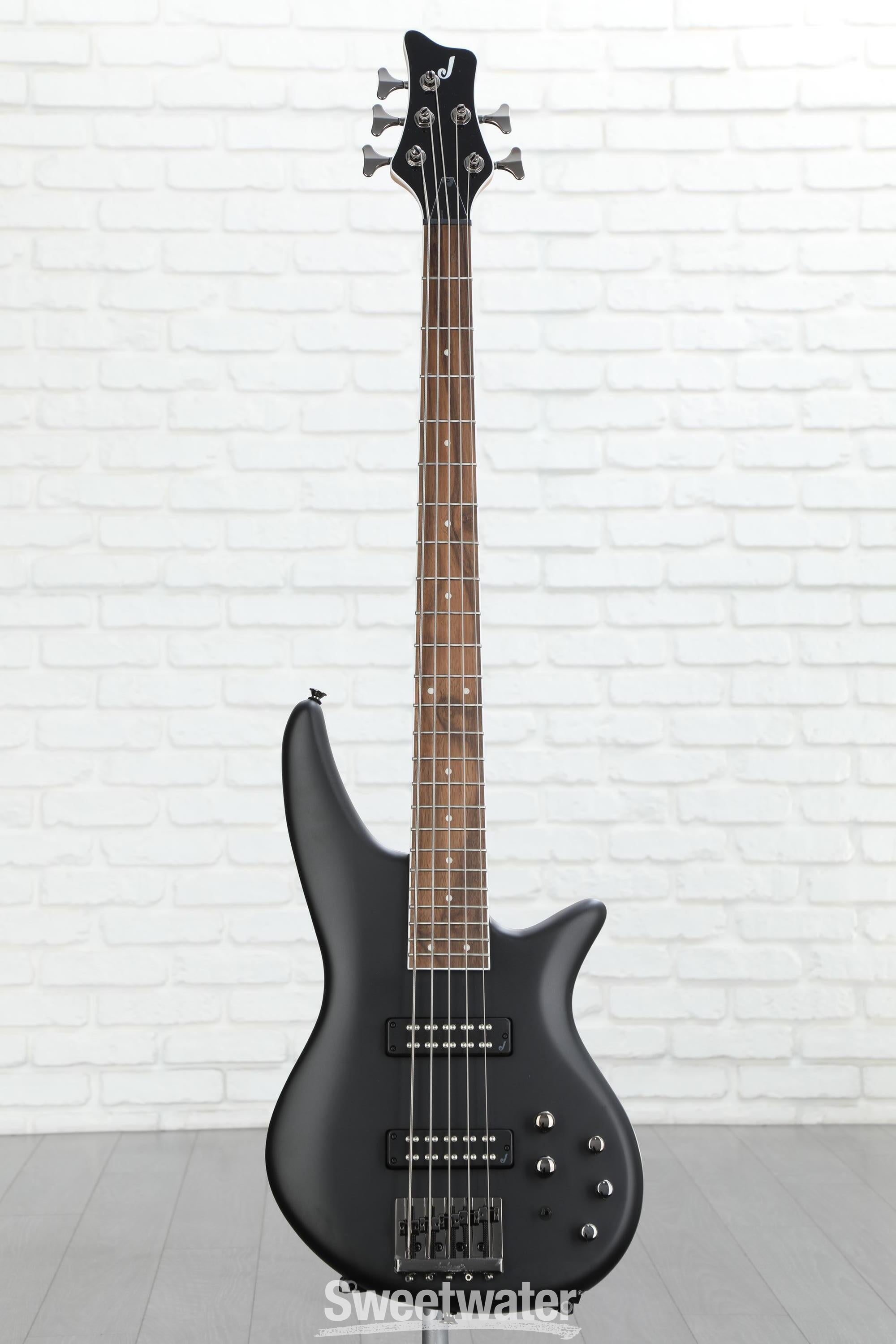 Jackson Spectra JS3V Bass Guitar - Satin Black | Sweetwater
