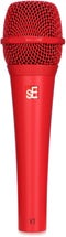 sE Electronics V7 Red Dynamic Supercardioid Handheld Vocal Microphone ...