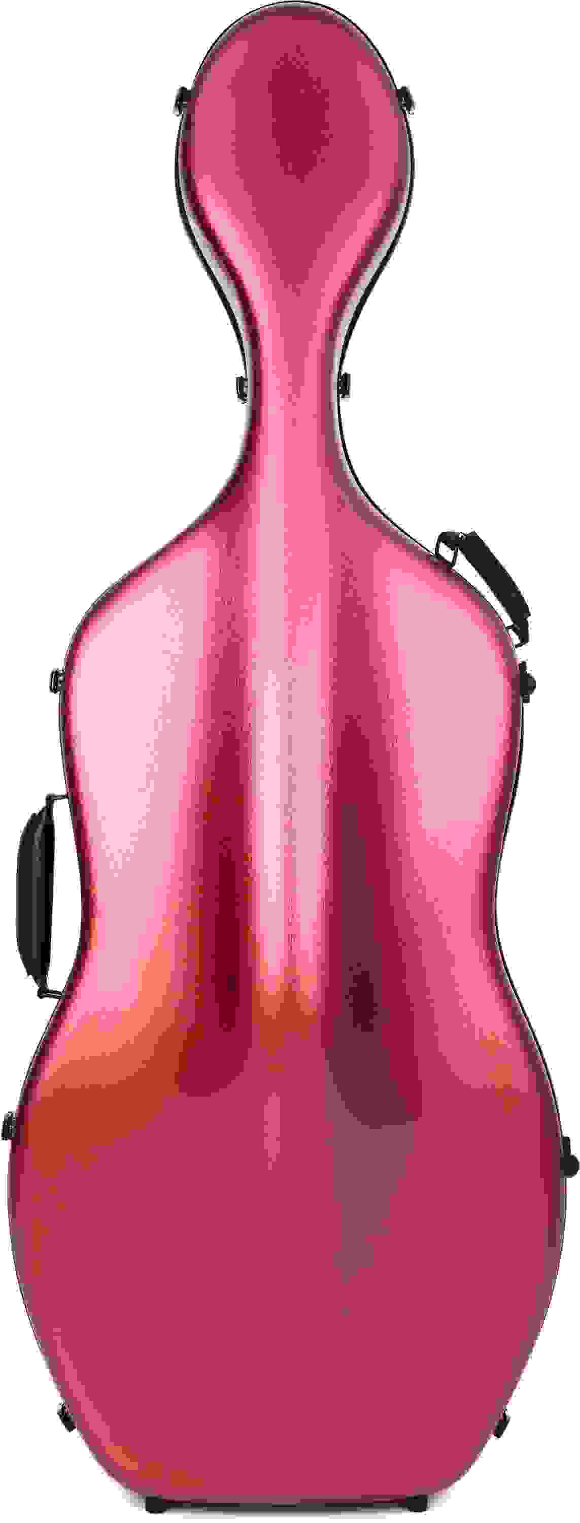 Howard Core CC4500 Scratch-resistant Cello Case - Red, 4/4 Size ...