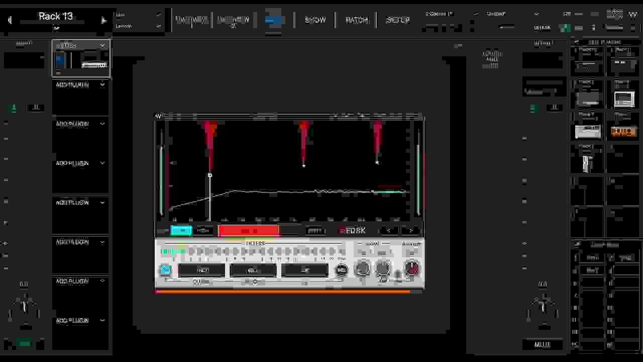Waves SuperRack Performer Live Sound Plug-in Host | Sweetwater