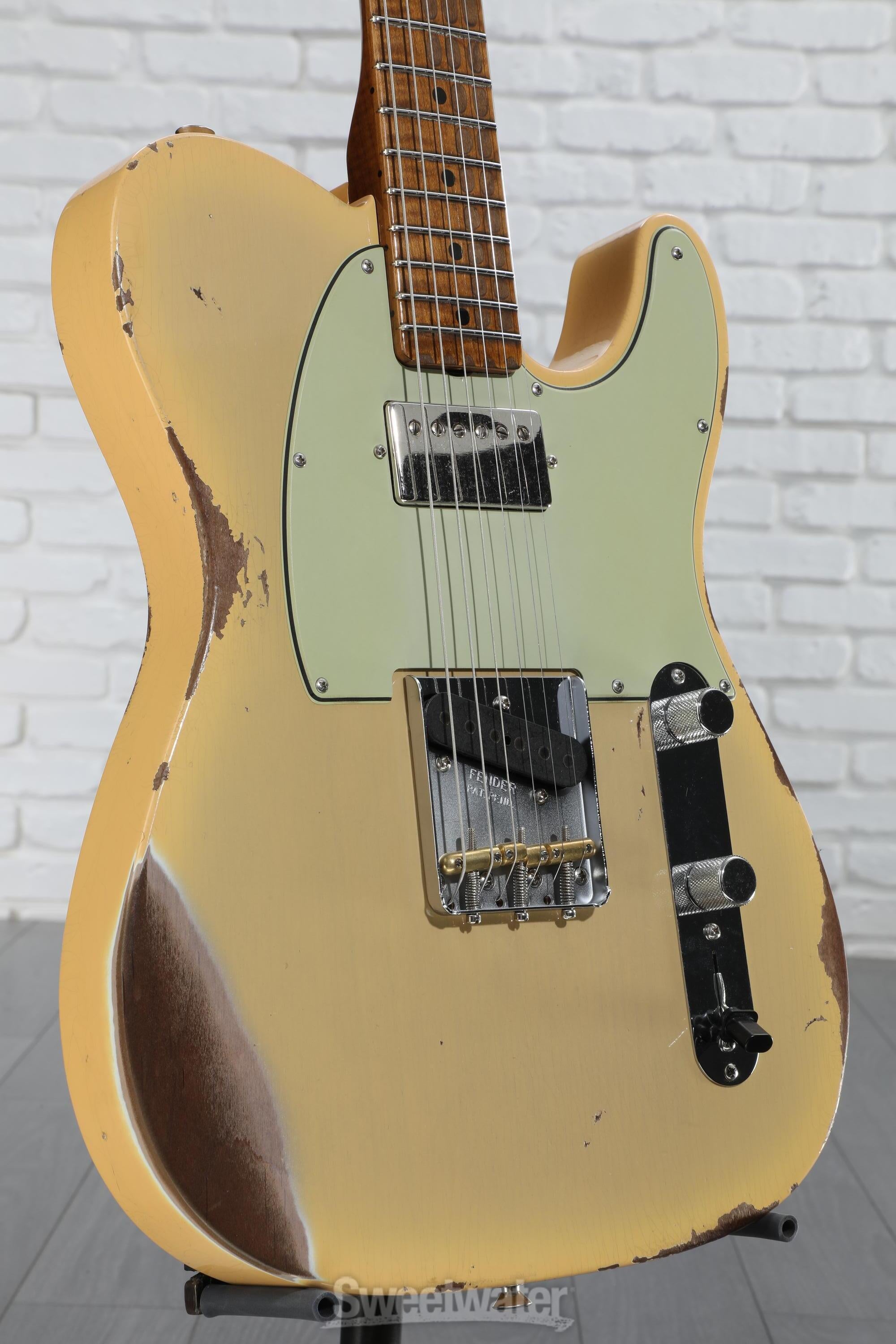 Fender Custom Shop GT11 1963 Heavy Relic Telecaster - Nocaster Blonde ...