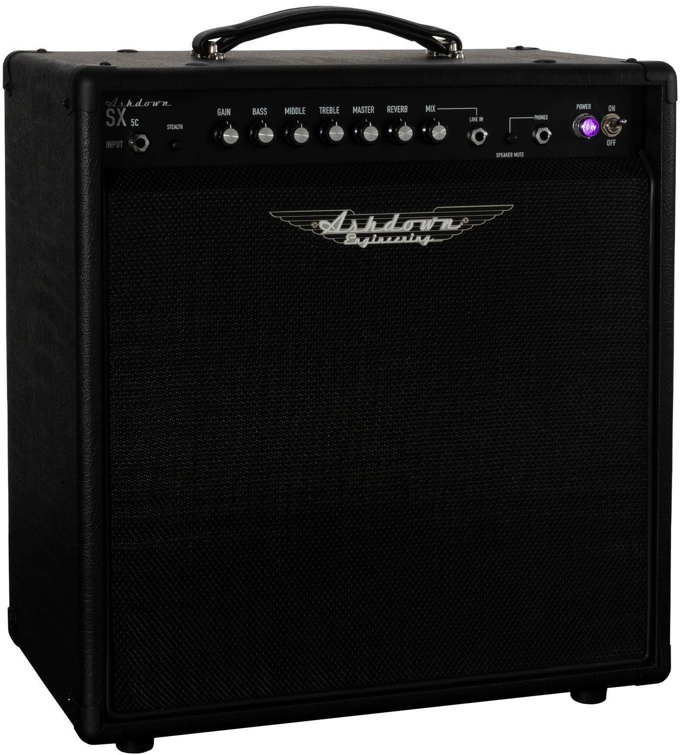 Ashdown SX-5C 5-watt 1 x 12-inch Guitar Tube Combo Amplifier - Black ...