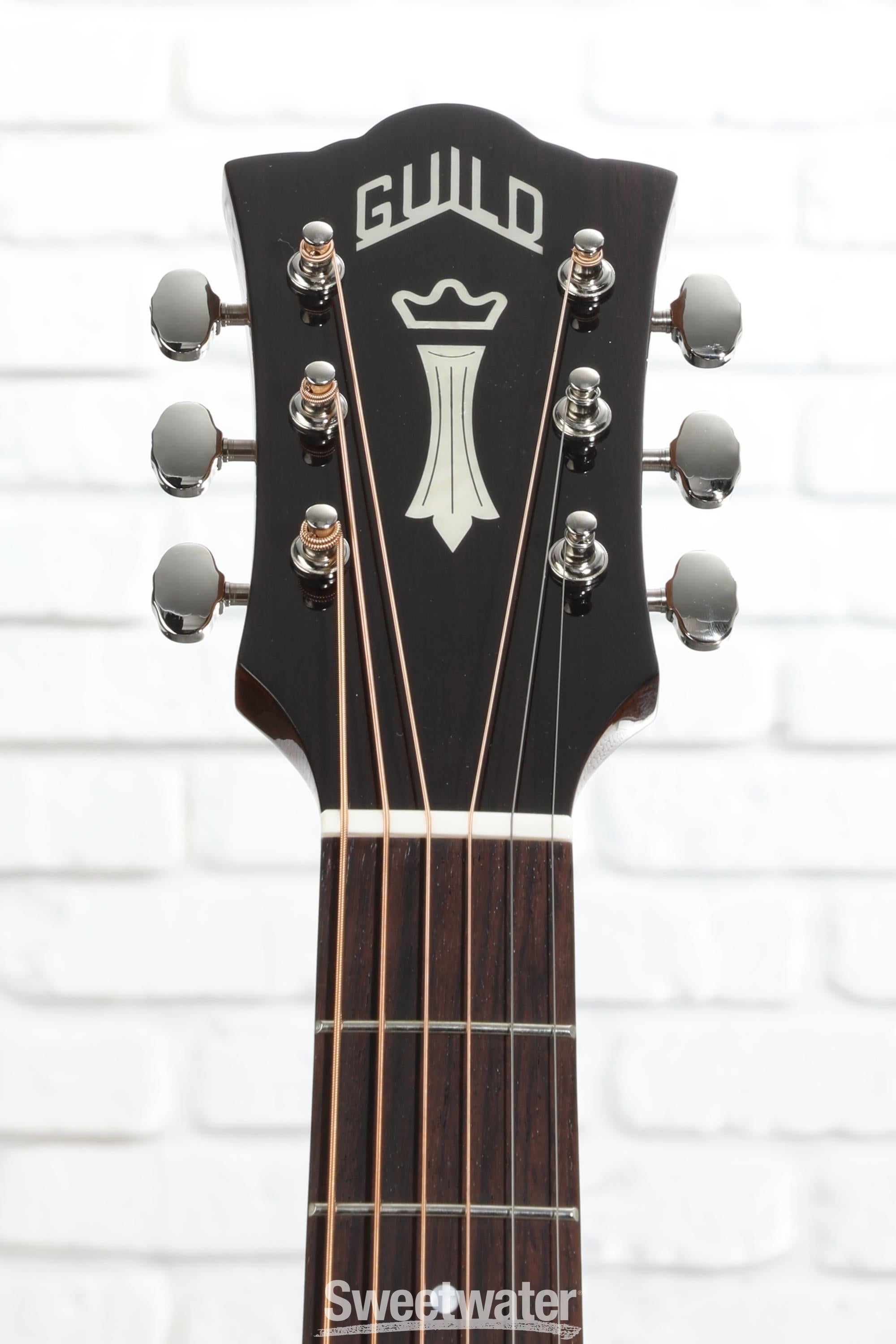 Guild M-120, Concert Acoustic Guitar - Natural | Sweetwater