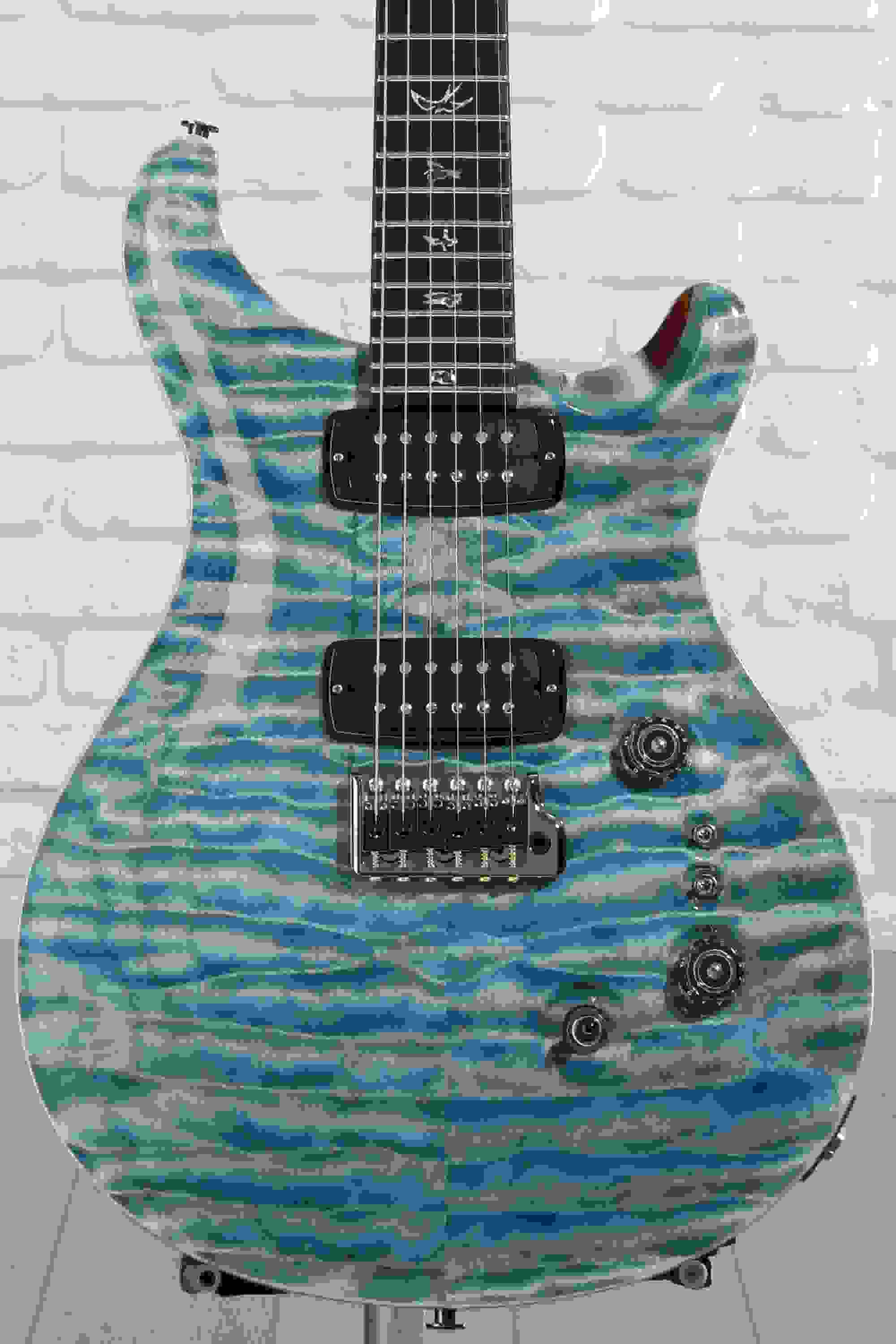 PRS Private Stock #11812 Custom 24-08 Electric Guitar - Faded Blue Jean ...