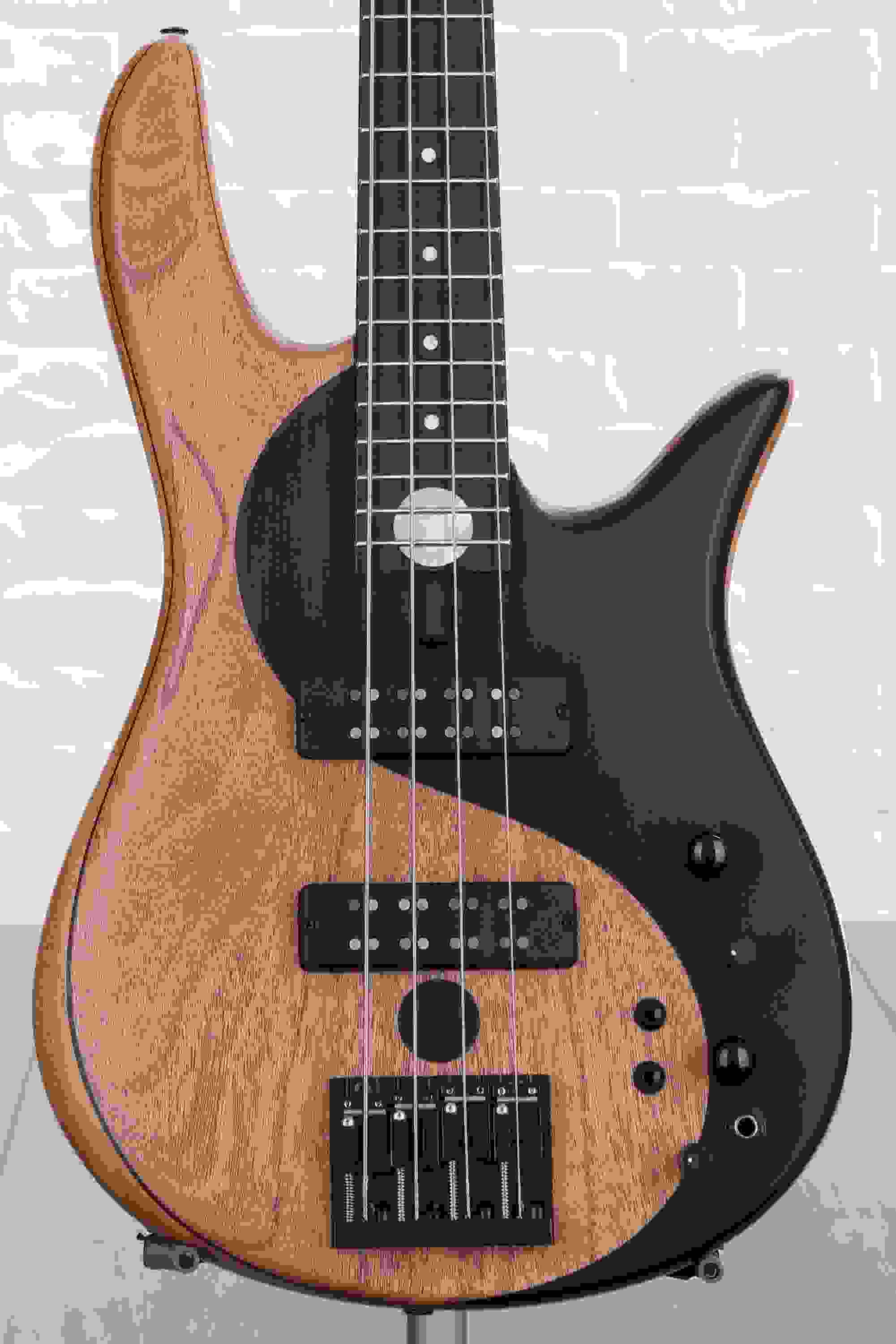 Fodera Yin Yang 4 Standard Mahogany Bass Guitar - Natural with Fodera ...