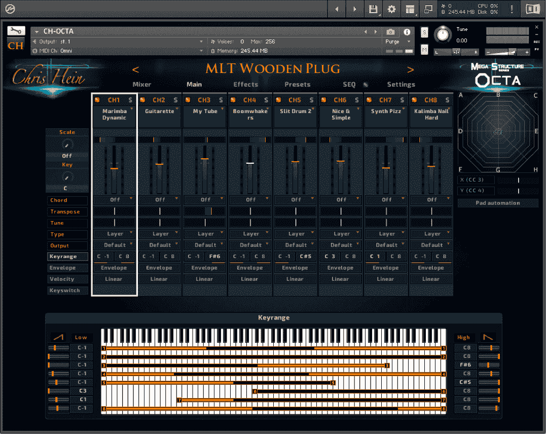 Best Service Chris Hein OCTA Virtual Instrument Software | Sweetwater