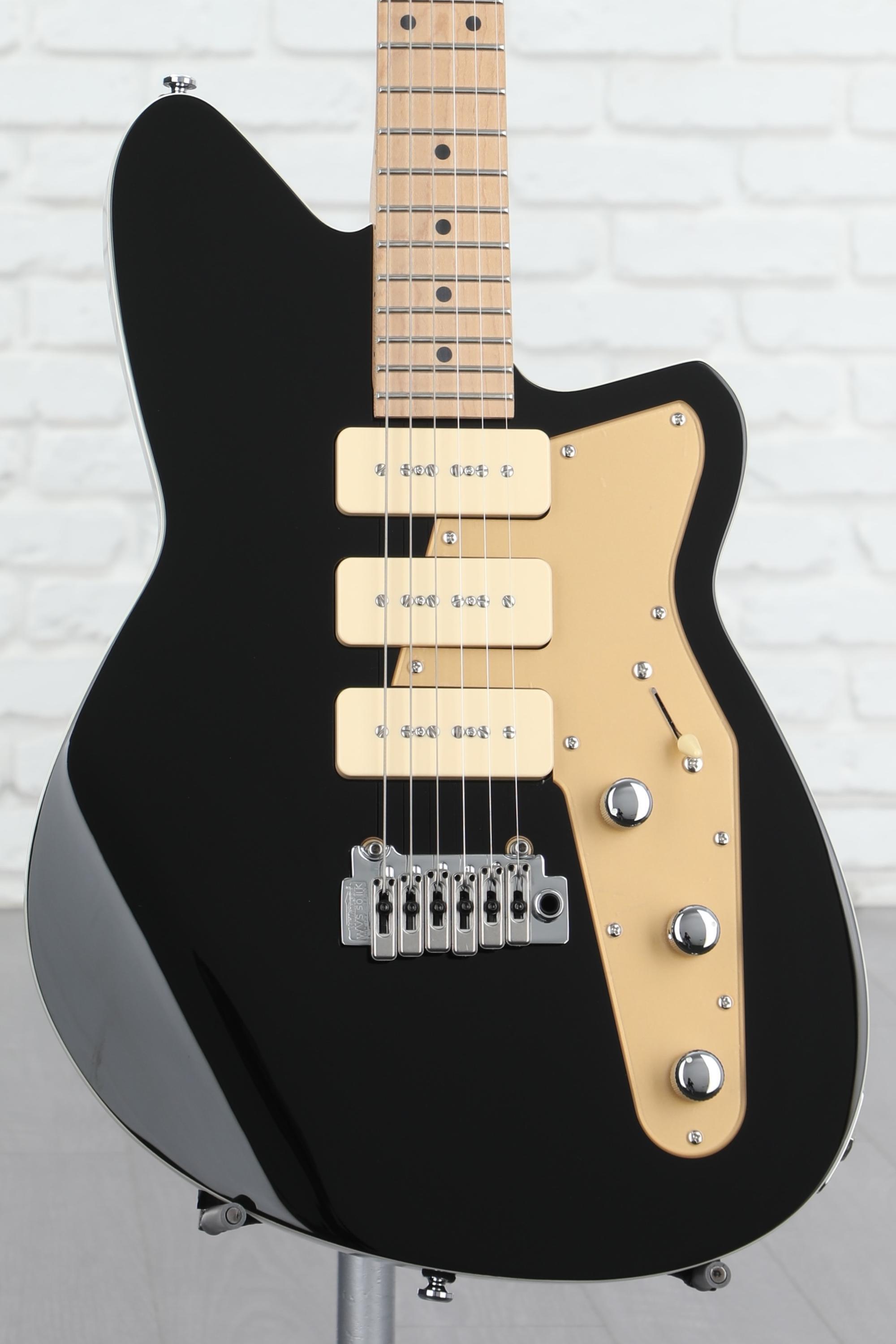 Reverend Jetstream 390 Solidbody Electric Guitar - Midnight Black ...