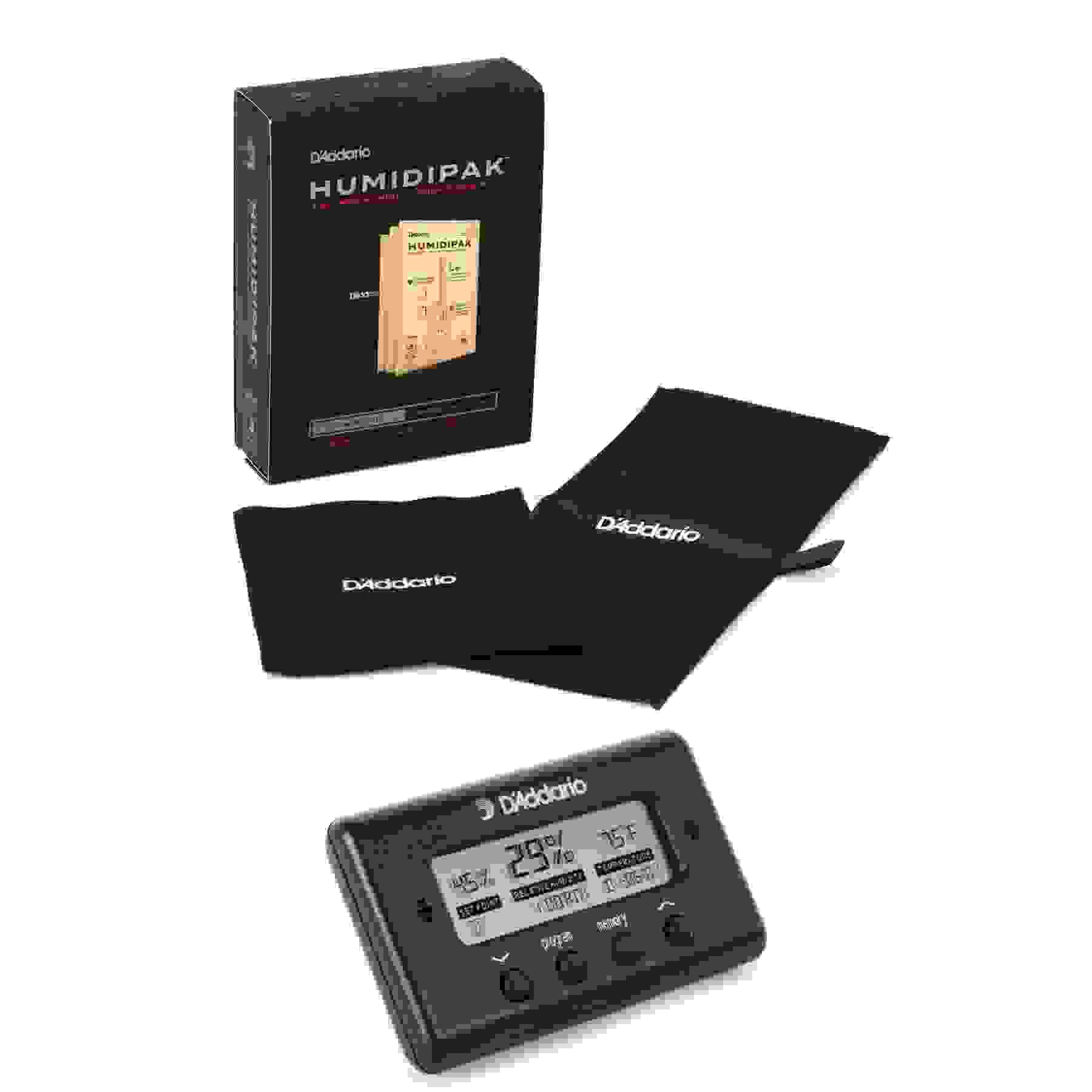 D'Addario Humidipak Maintain Automatic Humidity Control System with Hygrometer | Sweetwater