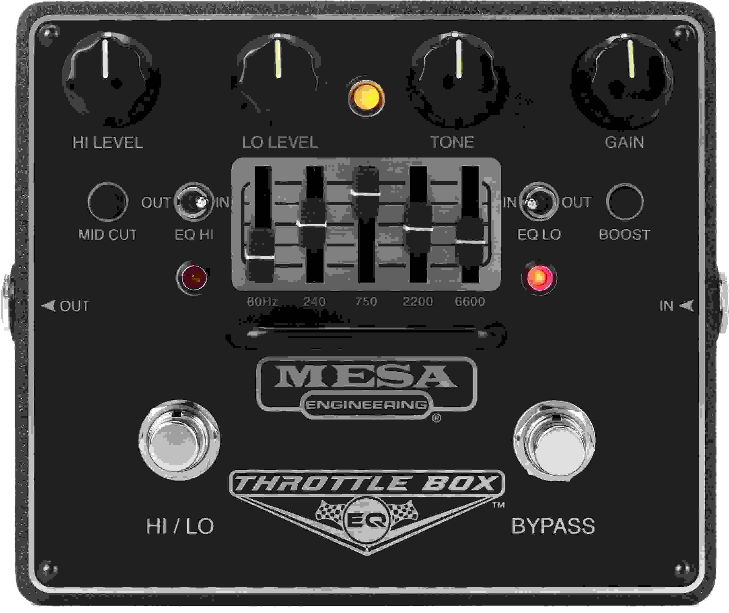 Mesa/Boogie Throttle Box EQ 5-band Graphic EQ Pedal | Sweetwater