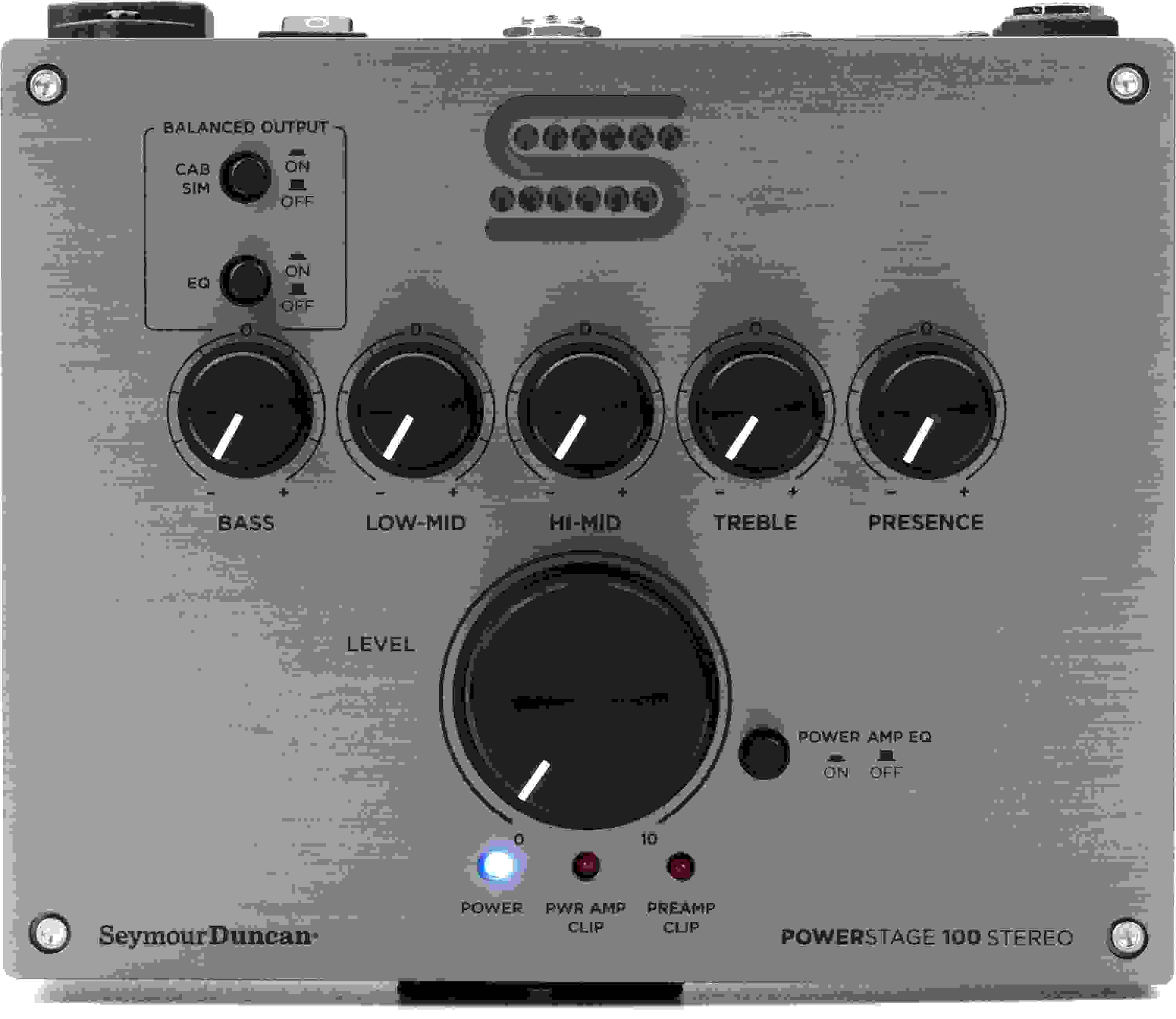 Seymour Duncan PowerStage 100S 100-watt Stereo Guitar Amp Pedal ...