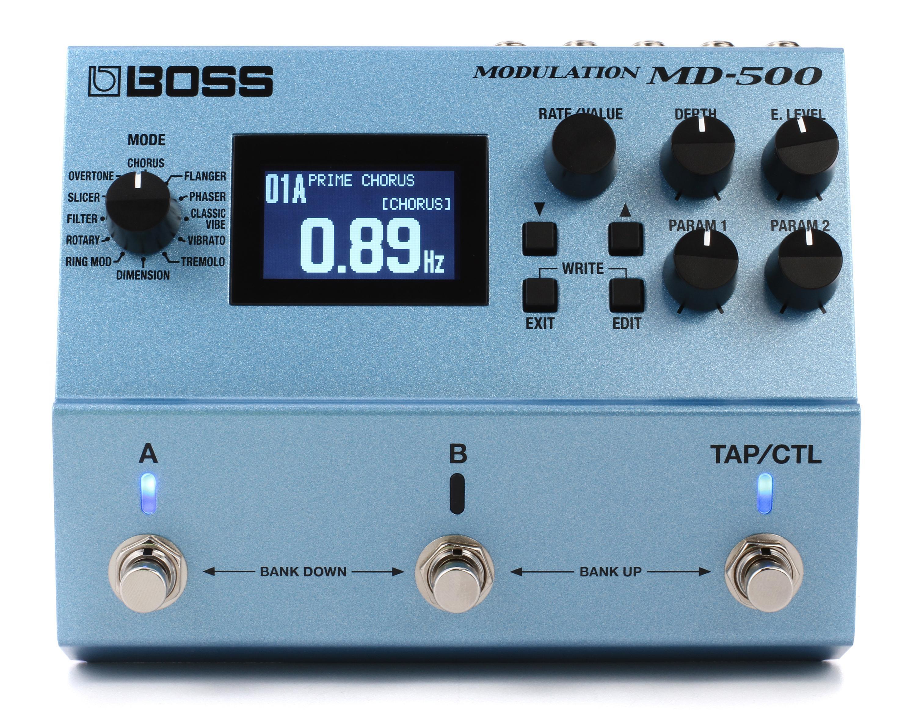 Boss MD-500 Modulation Pedal | Sweetwater