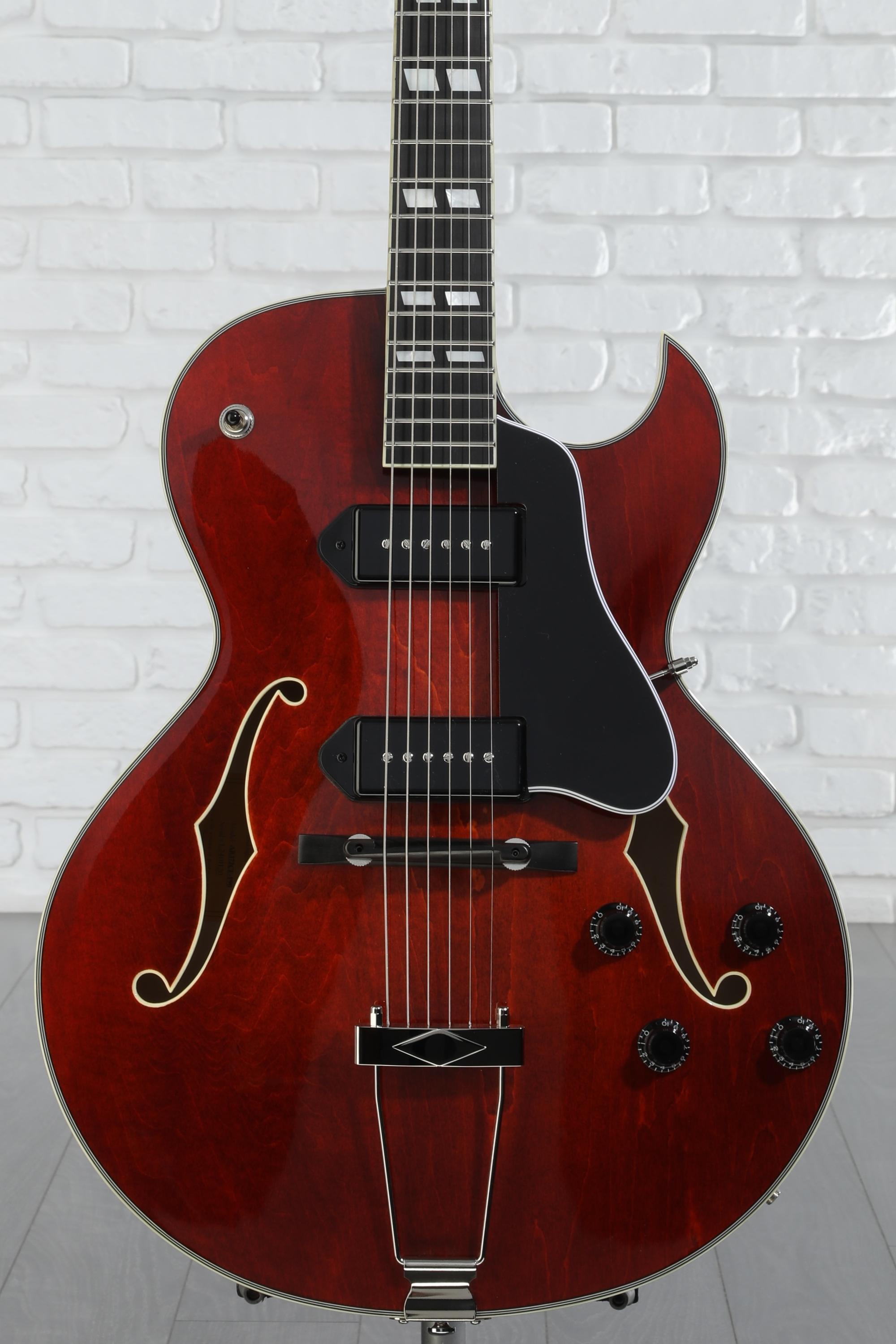 Eastman Guitars AR372CE-P90 Archtop Hollowbody Electric Guitar ...