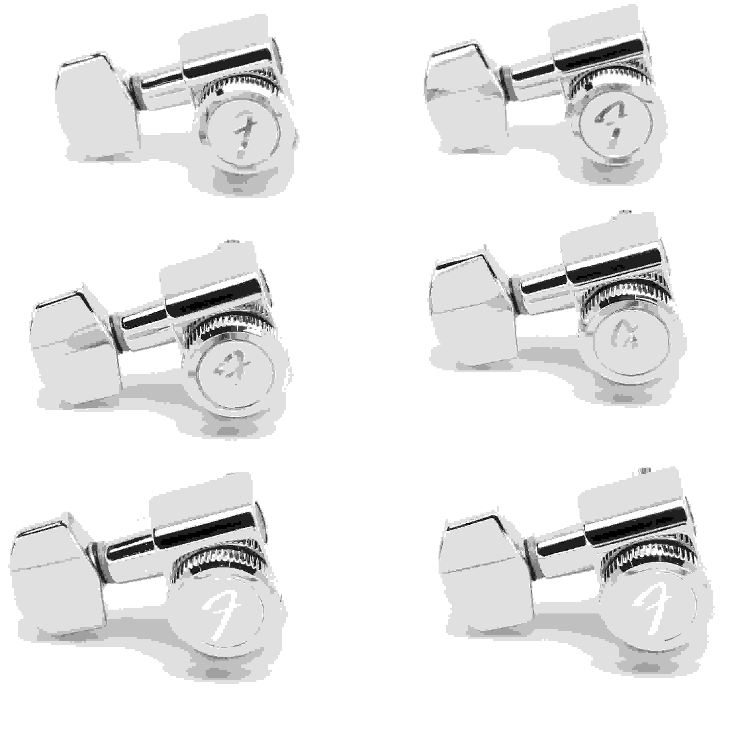 Fender Locking Stratocaster/Telecaster Tuning Machines Left-Handed Set ...