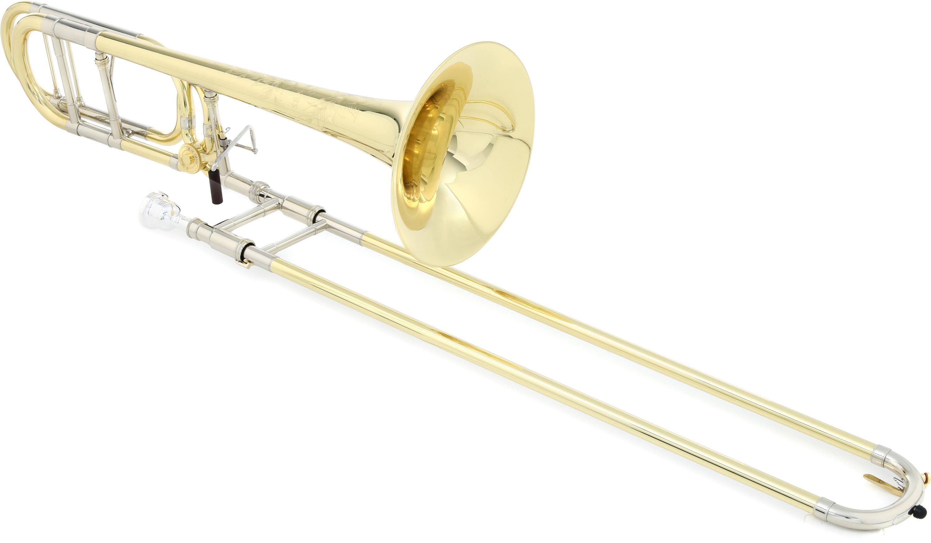 S.E. Shires TBQ30YR - Shires Q Pro Trombone - F Attachment - QI Bell ...