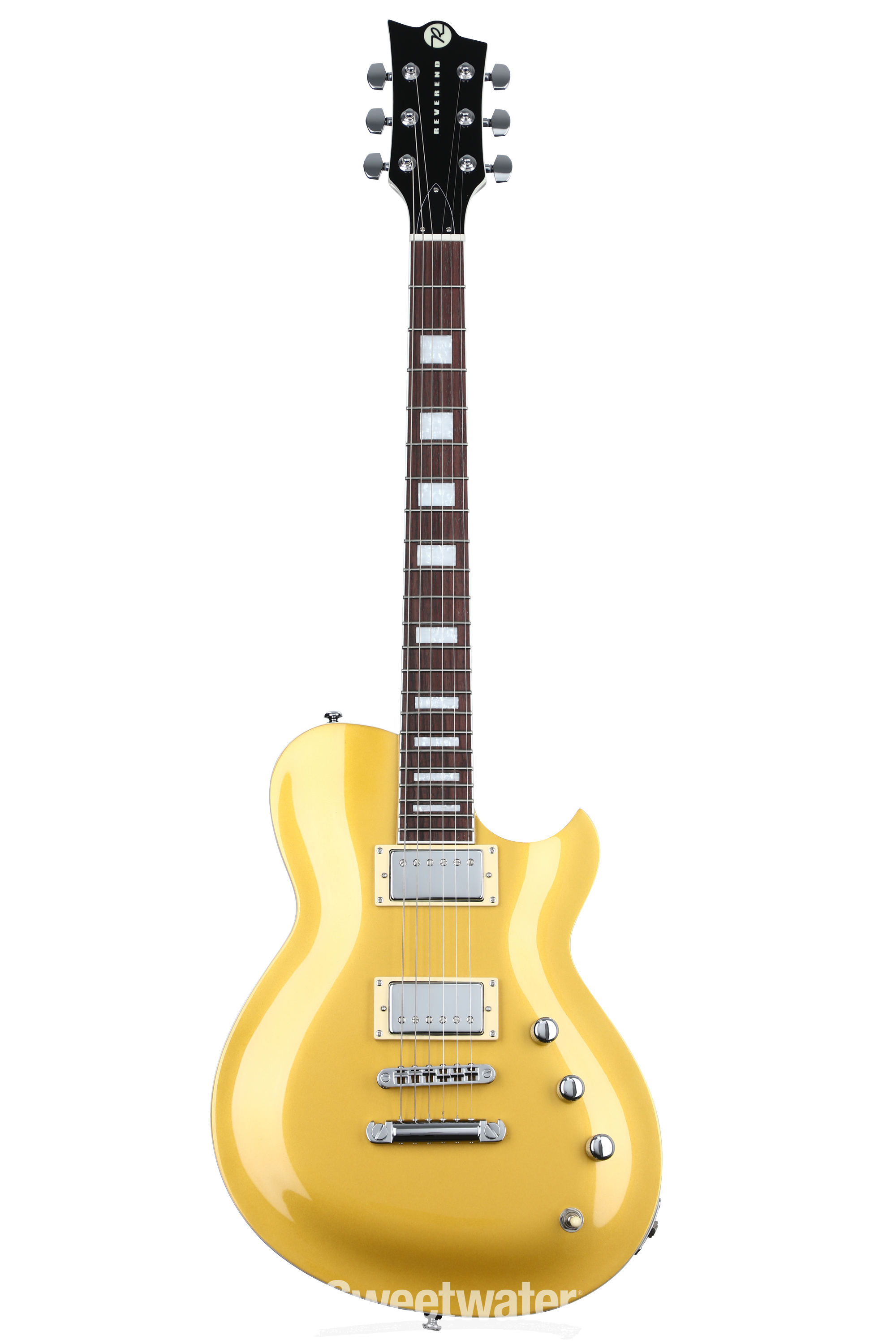 Reverend Roundhouse Electric Guitar - Venetian Gold | Sweetwater