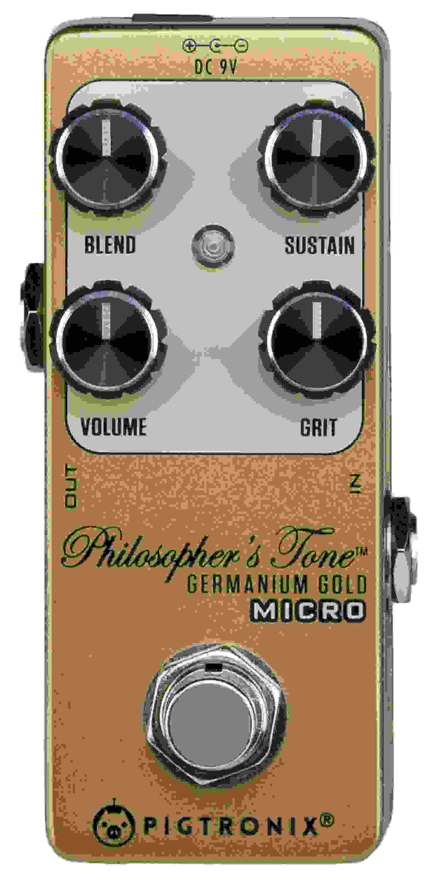 Pigtronix Germanium Gold Micro Compressor Pedal | Sweetwater