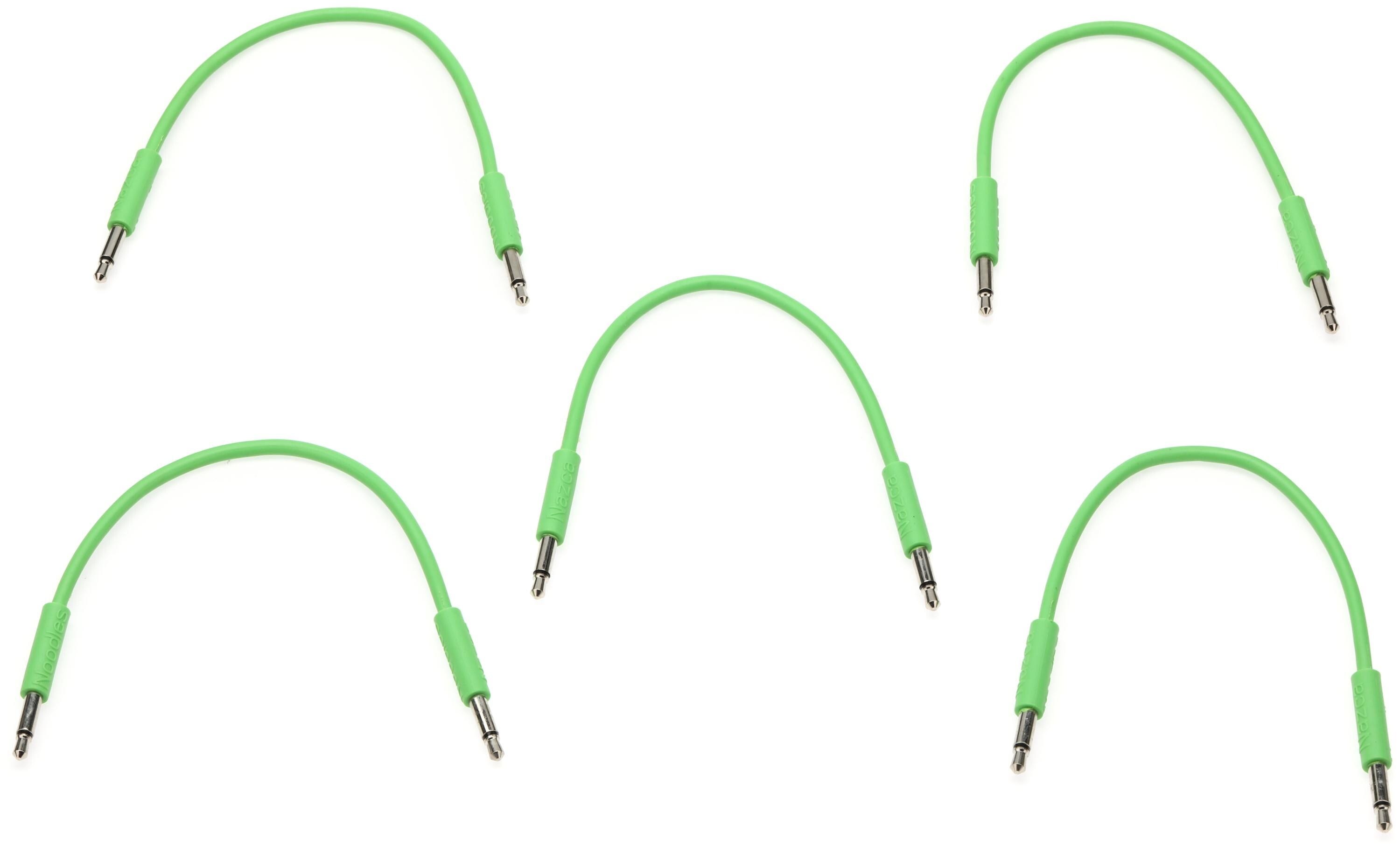 Nazca Audio Noodles Eurorack Patch Cable 3.5mm TS Male to 3.5mm TS Male ...