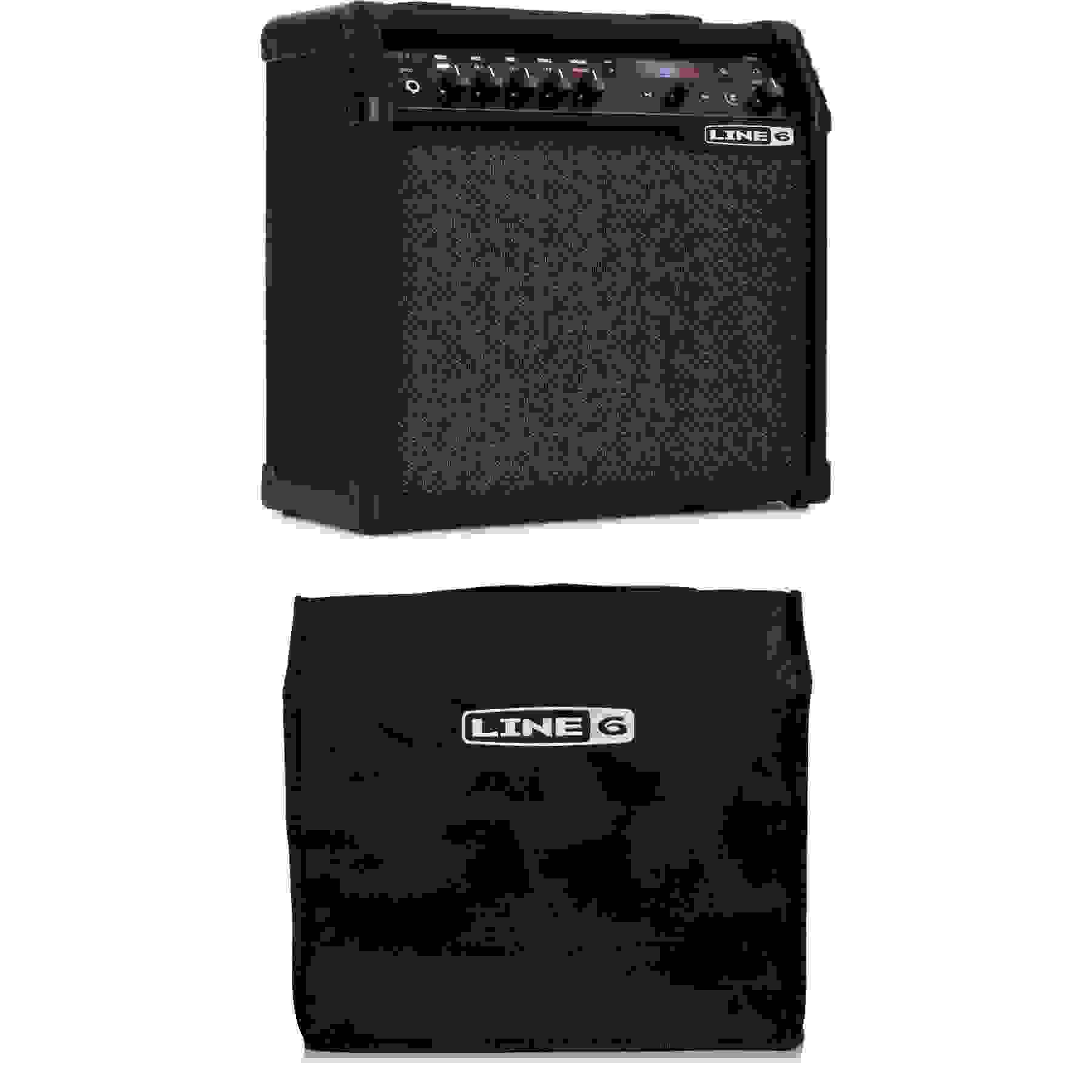 Line 6 Spider V 30 MkII 1x8" 30-watt Modeling Combo Amp with Cover ...