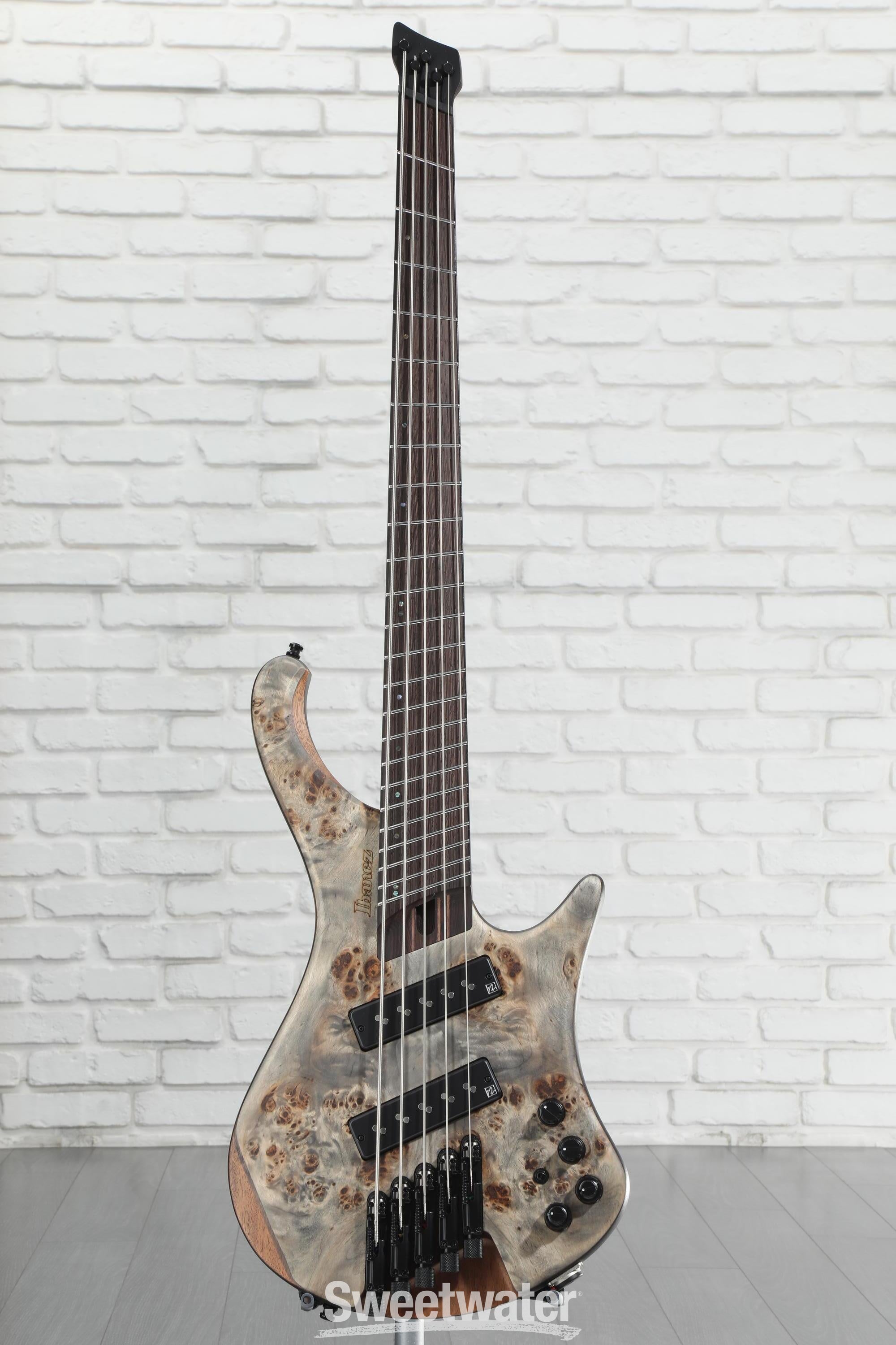 Ibanez Bass Workshop EHB1505MS 5-string Multi-scale Bass Guitar - Black ...