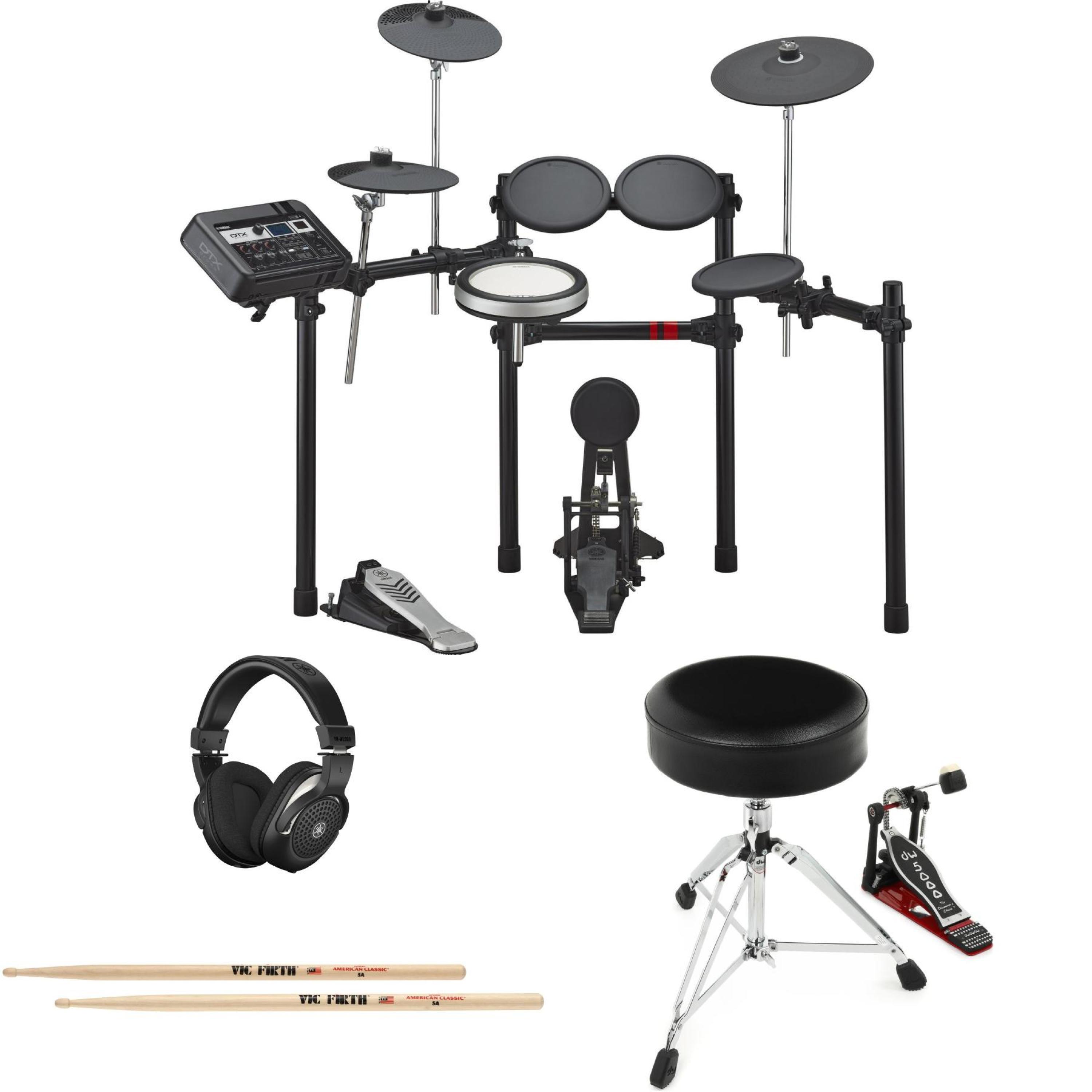 Yamaha DTX6K-X Electronic Drum Set Essentials Bundle | Sweetwater