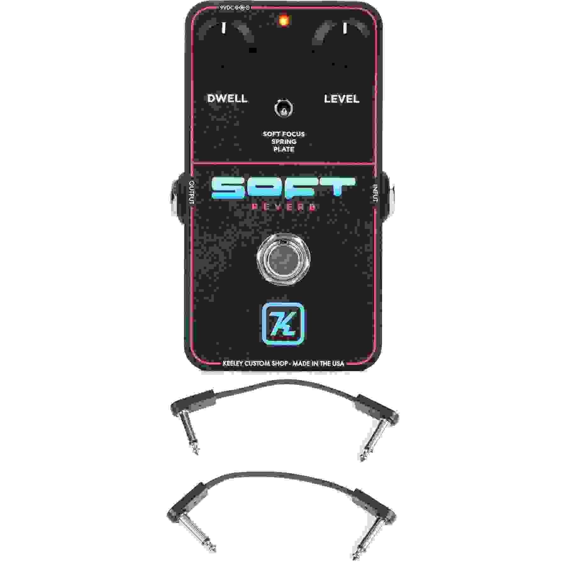 Keeley Soft Reverb with EBS Cables - Sweetwater Exclusive