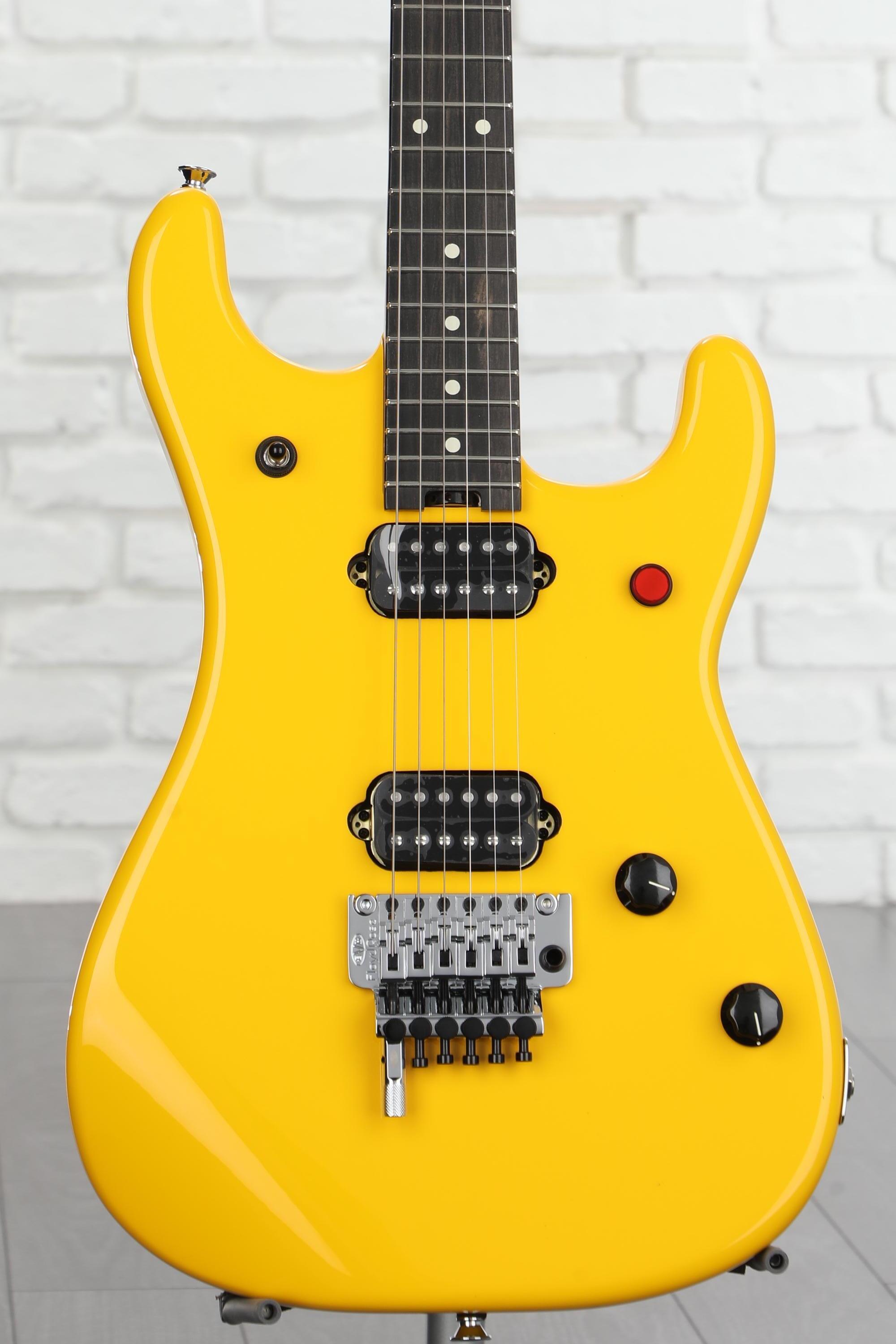 EVH 5150 Standard Electric Guitar - EVH Yellow with Ebony Fingerboard ...