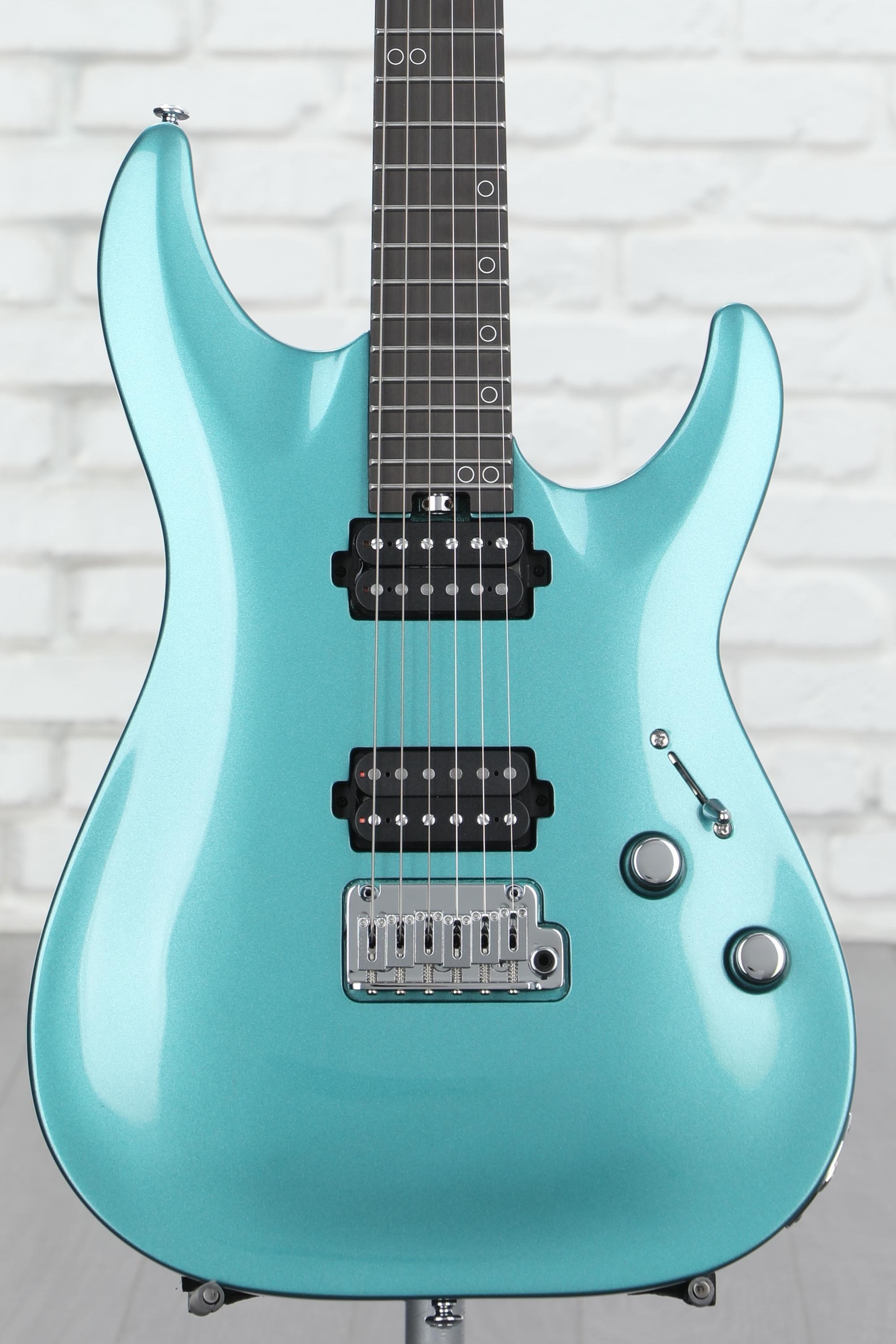 Schecter Aaron Marshall AM-6 Electric Guitar - Arctic Jade | Sweetwater