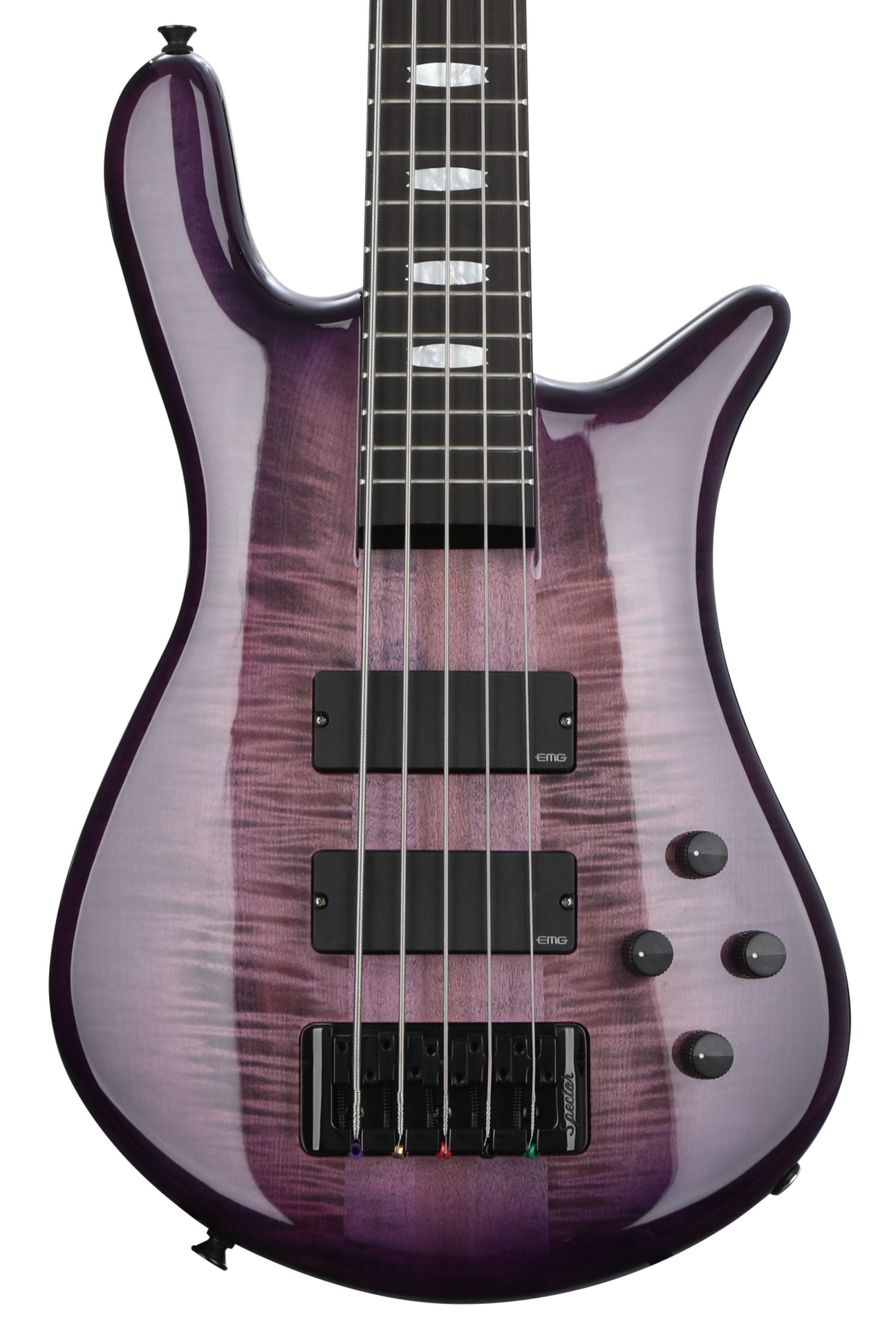 Spector Euro 5 LT Bass Guitar - Violet Burst Gloss - Sweetwater Exclusive