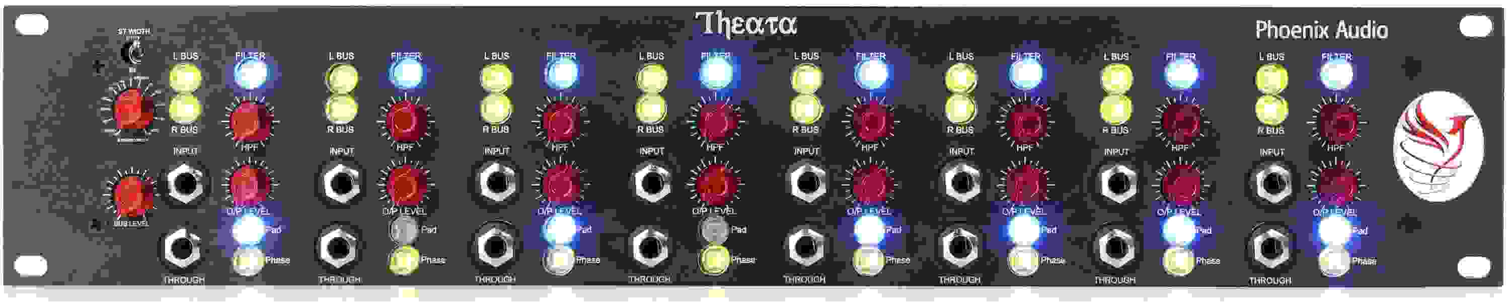 Phoenix Audio Theata 8-channel Instrument Preamp and Summing Mixer ...