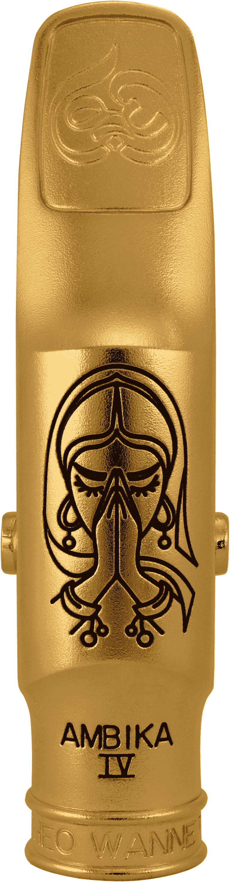 Theo Wanne AMBIKA 4 Tenor Saxophone Mouthpiece - 6*, Gold-plated | Sweetwater