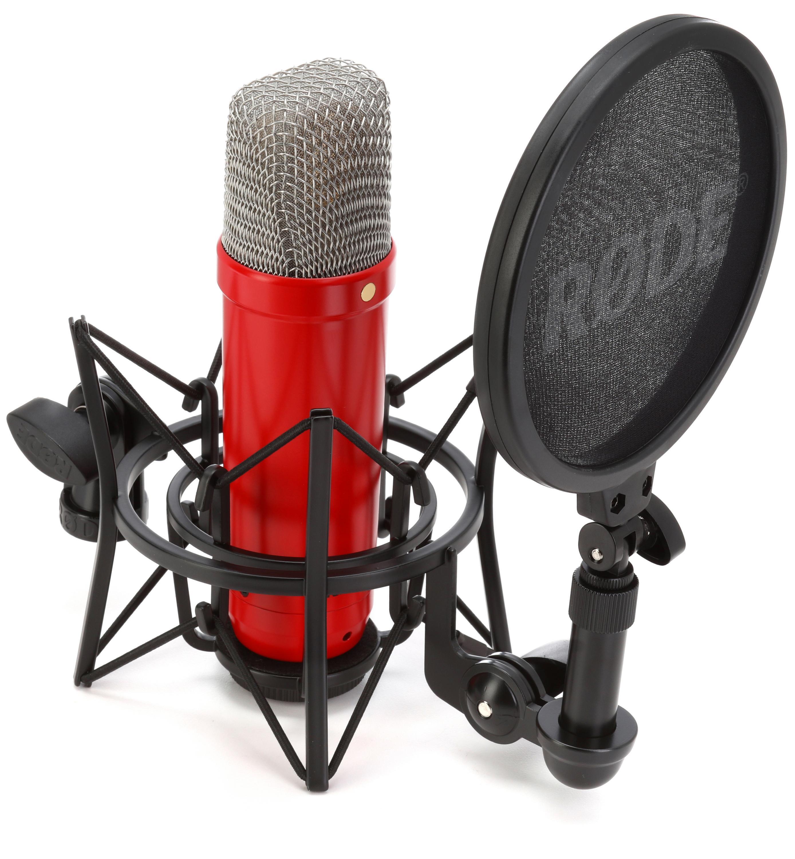 Rode NT1 Signature Series Condenser Microphone with SM6 Shockmount and ...