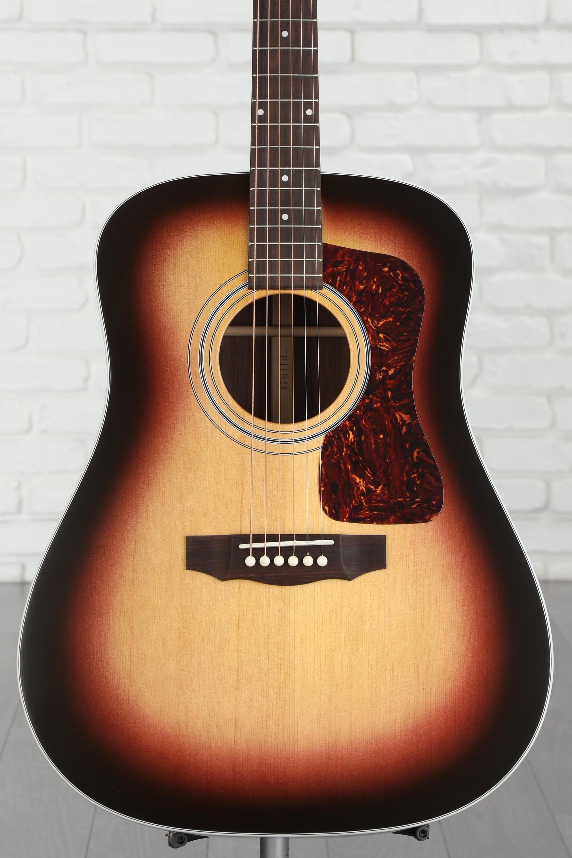 Guild D-50 Standard Dreadnought Acoustic Guitar - Antique Burst ...