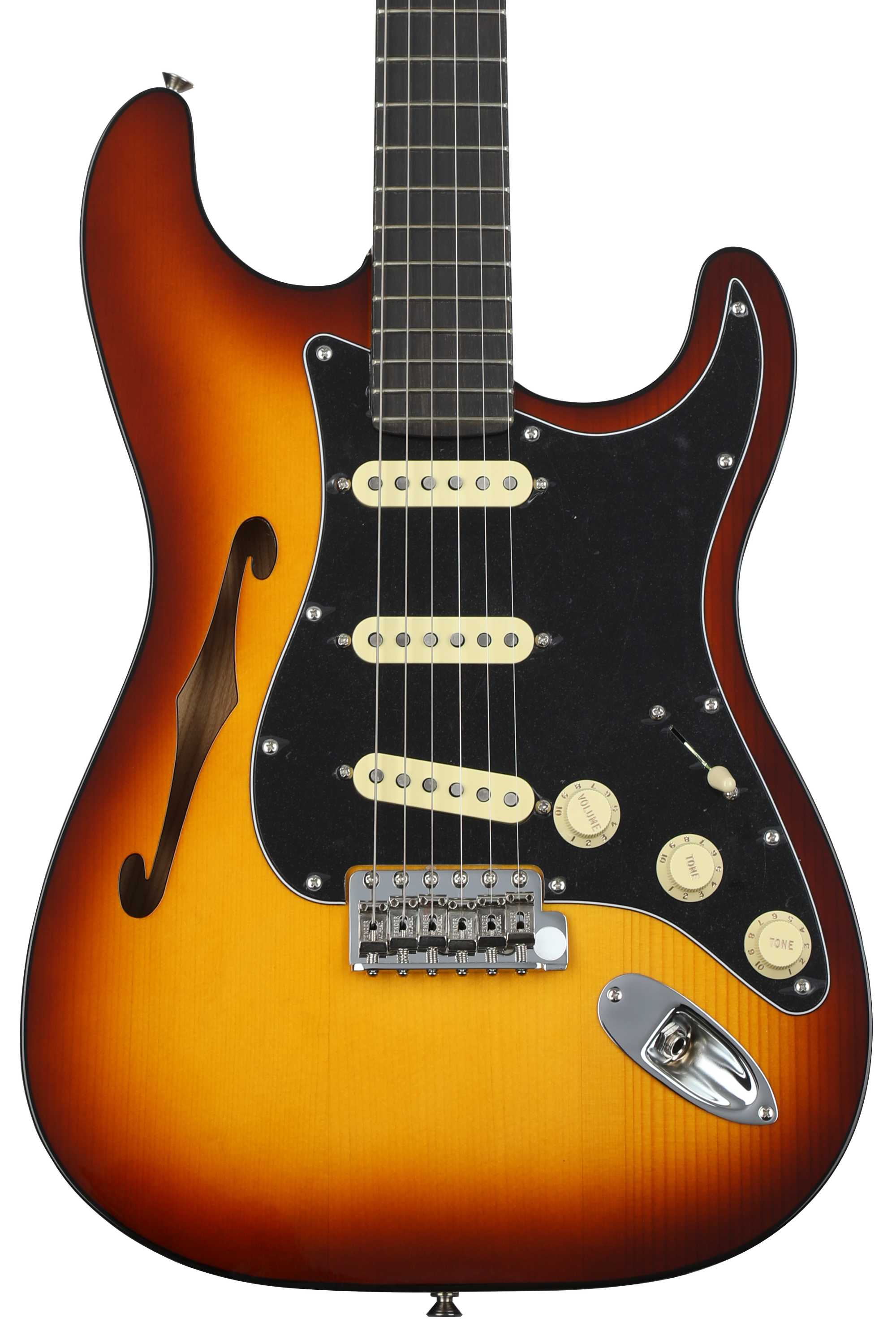 Fender Limited-edition Suona Stratocaster Thinline - Violin Burst ...