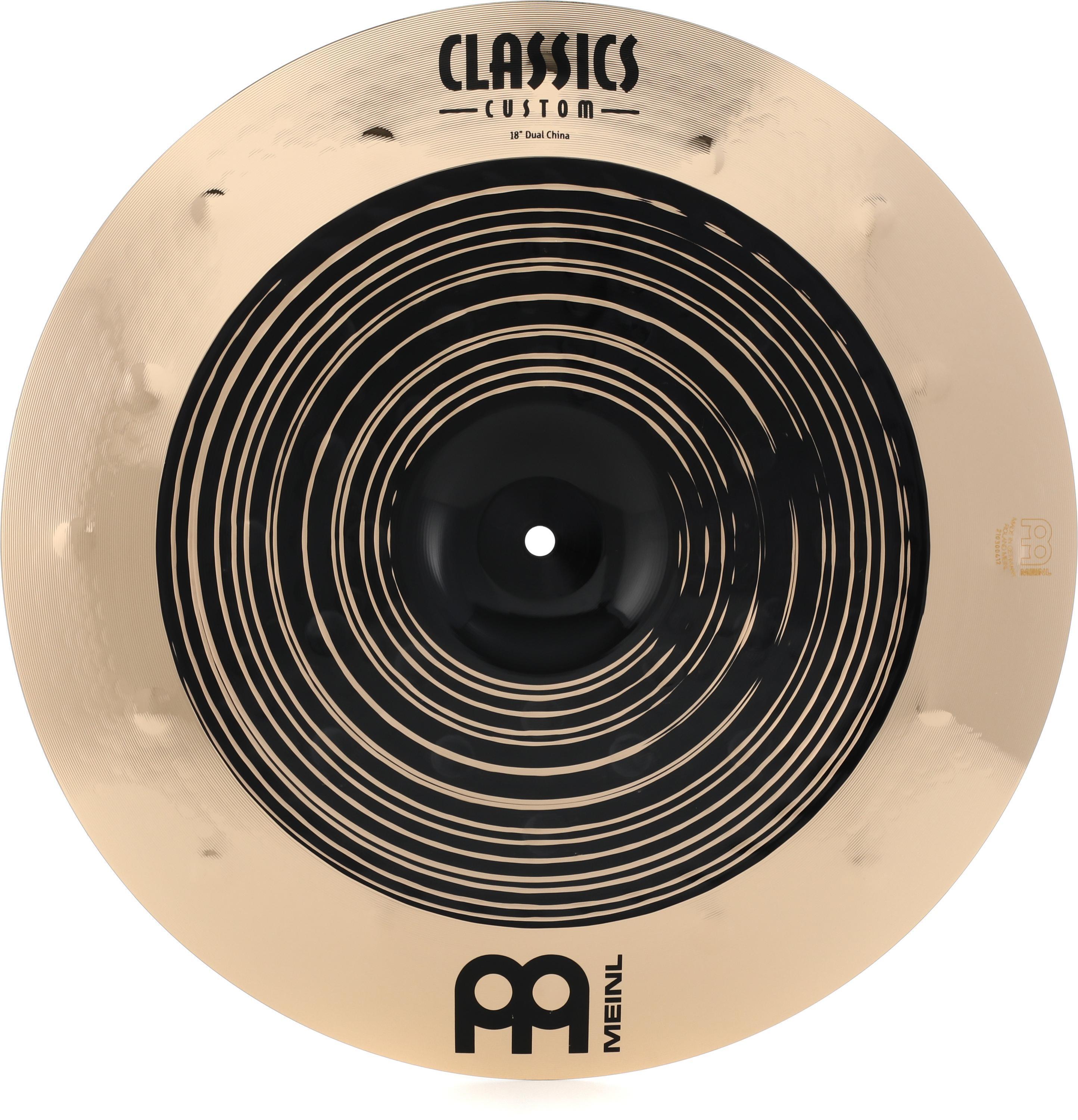 Meinl Cymbals 18-inch Classics Custom Dual China Cymbal | Sweetwater