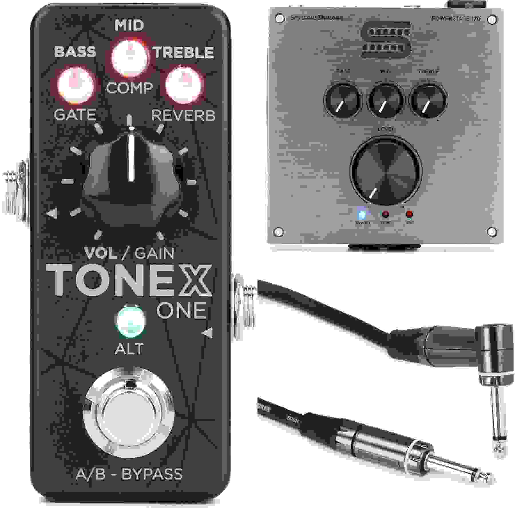 IK Multimedia TONEX ONE Amplifier/Cab/Pedal Modeler and Seymour Duncan PowerStage 170 Bundle ...