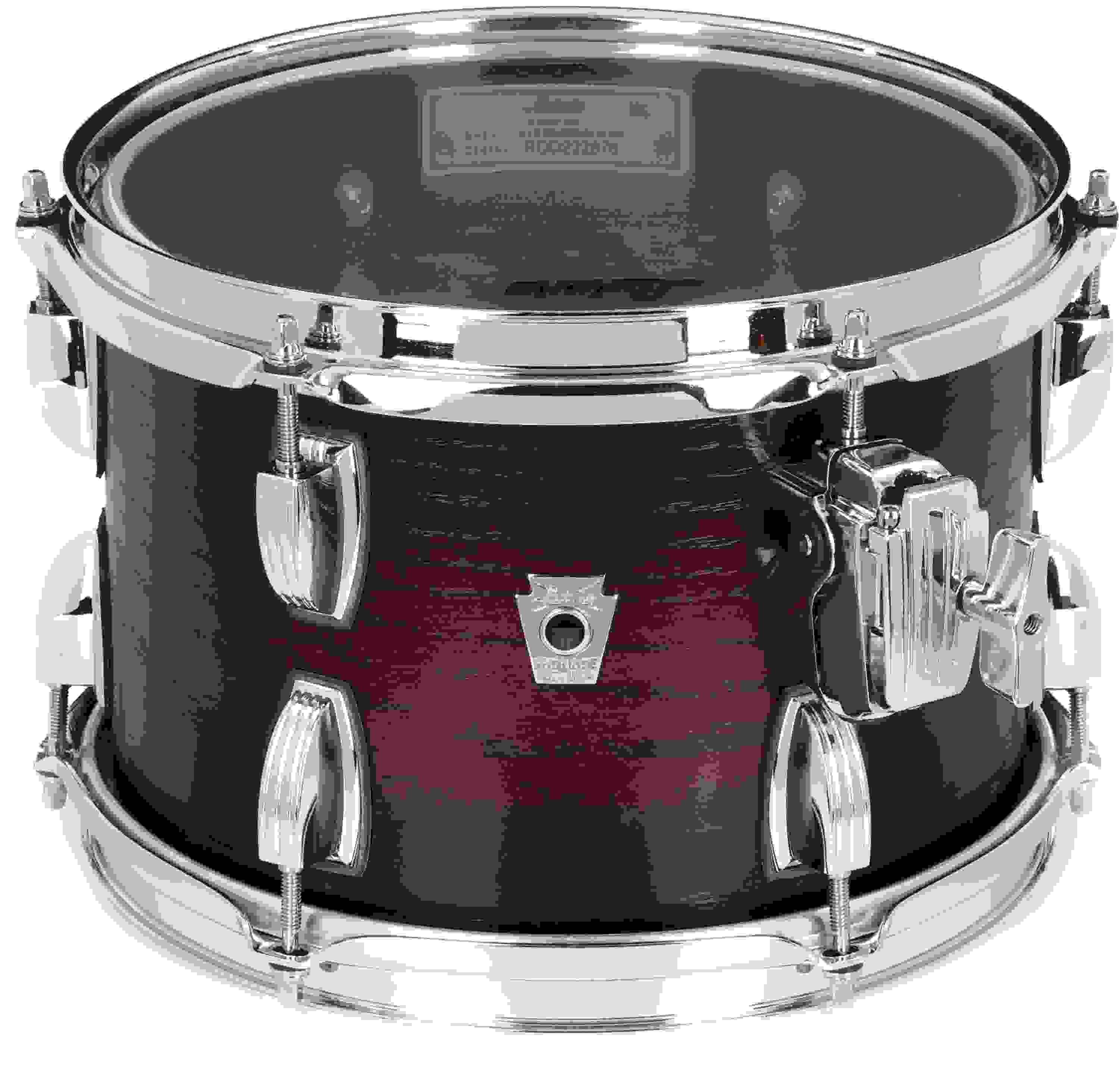 Ludwig Classic Oak Rack Tom - 7 inches x 10 inches, Brown Burst ...