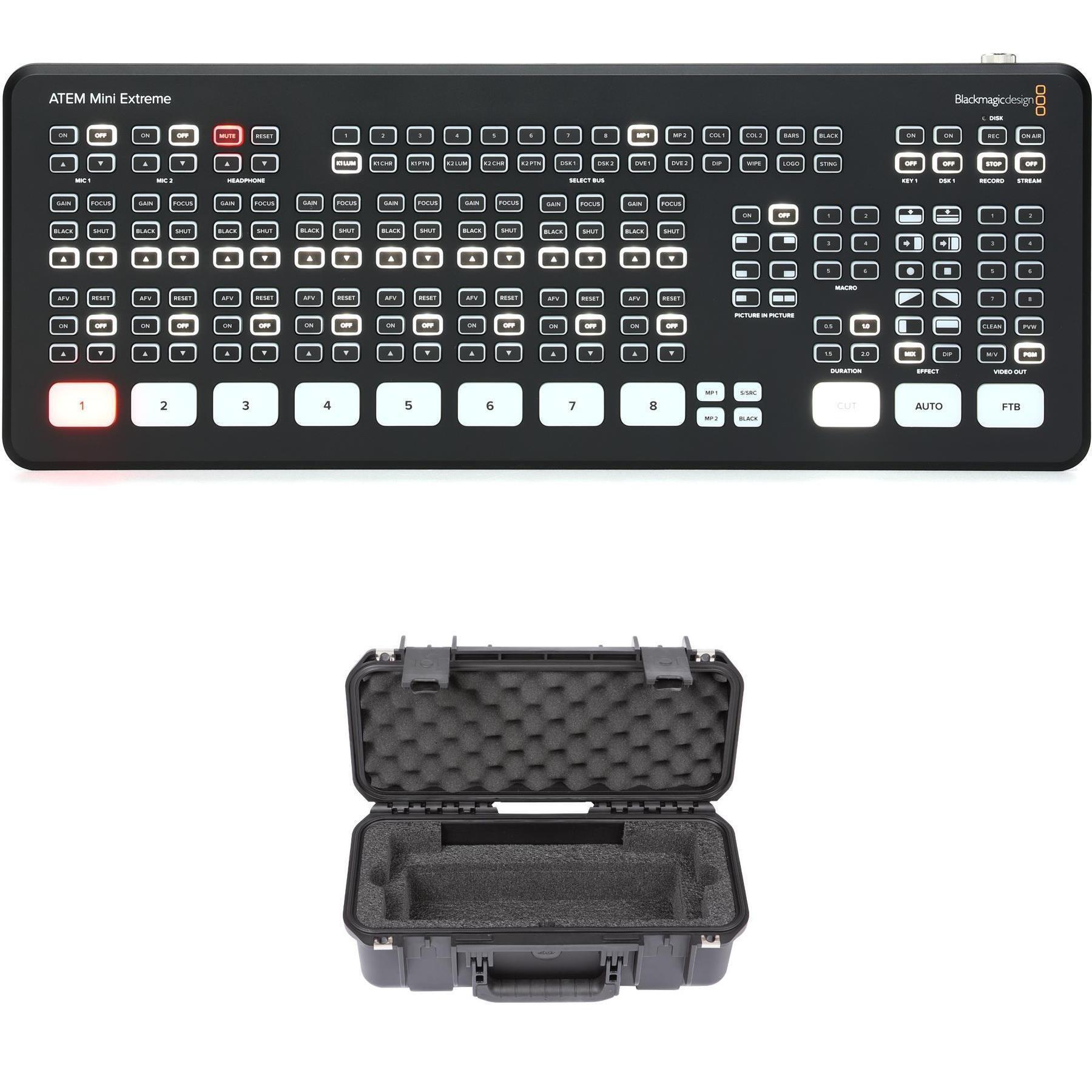 Blackmagic Design ATEM Mini Extreme Broadcast/Streaming Switcher with ...