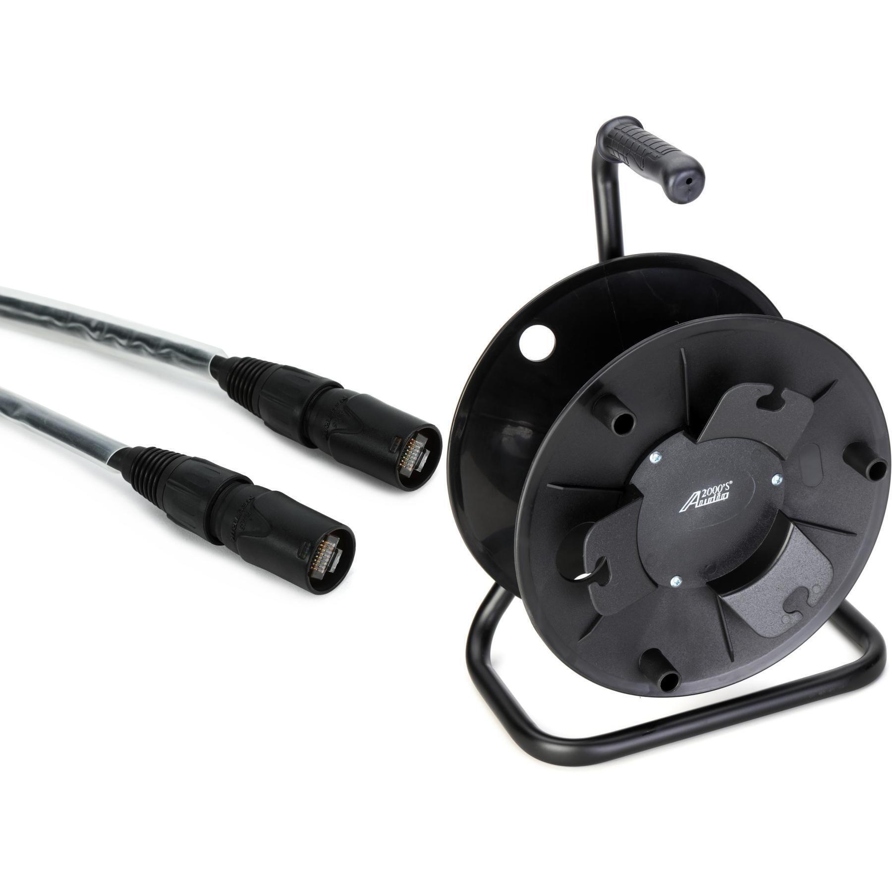 Accu-Cable CAT6PRO150 Cat 6 Cable with Reel - 150 foot | Sweetwater