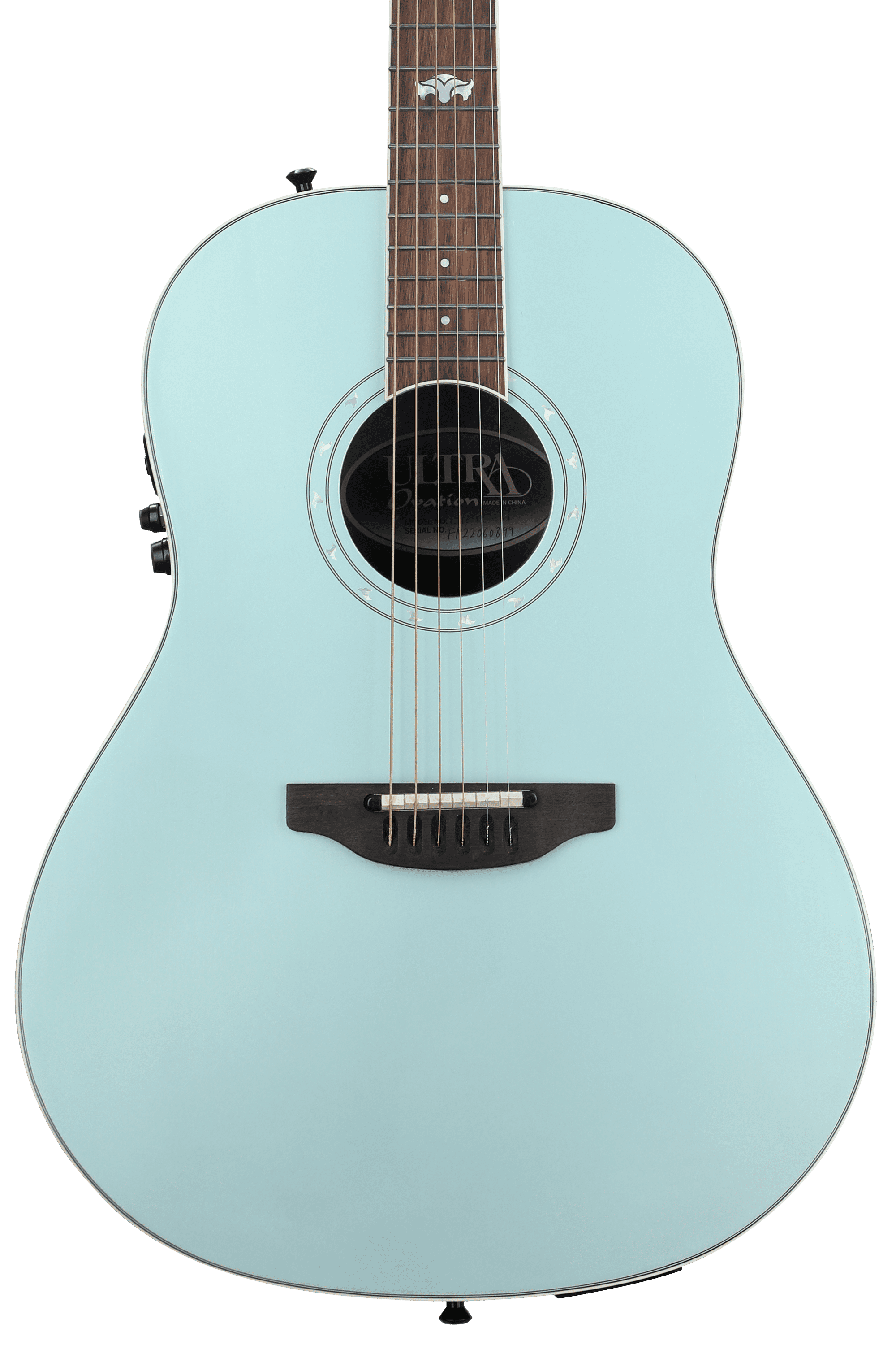 Ovation Ultra E 1516 Mid Depth Acoustic-electric Guitar - Yukon Spray ...