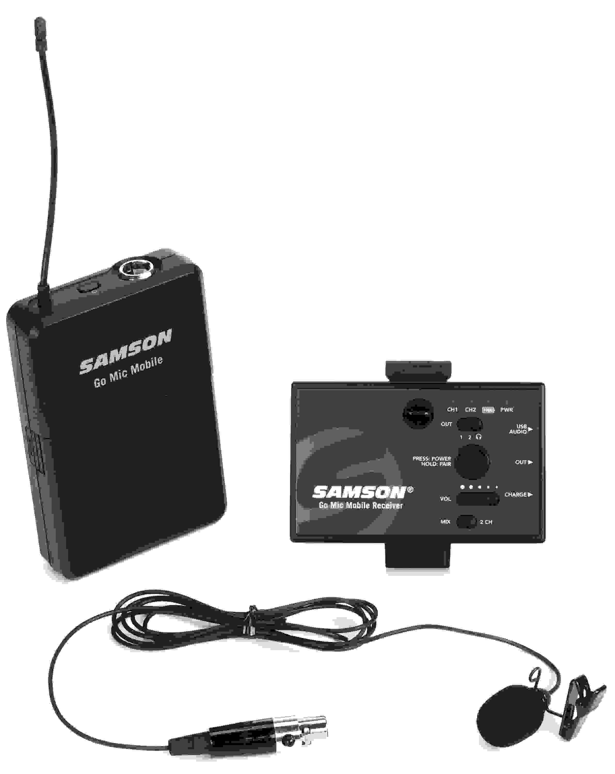 Samson Go Mic Mobile Lavalier Wireless System | Sweetwater