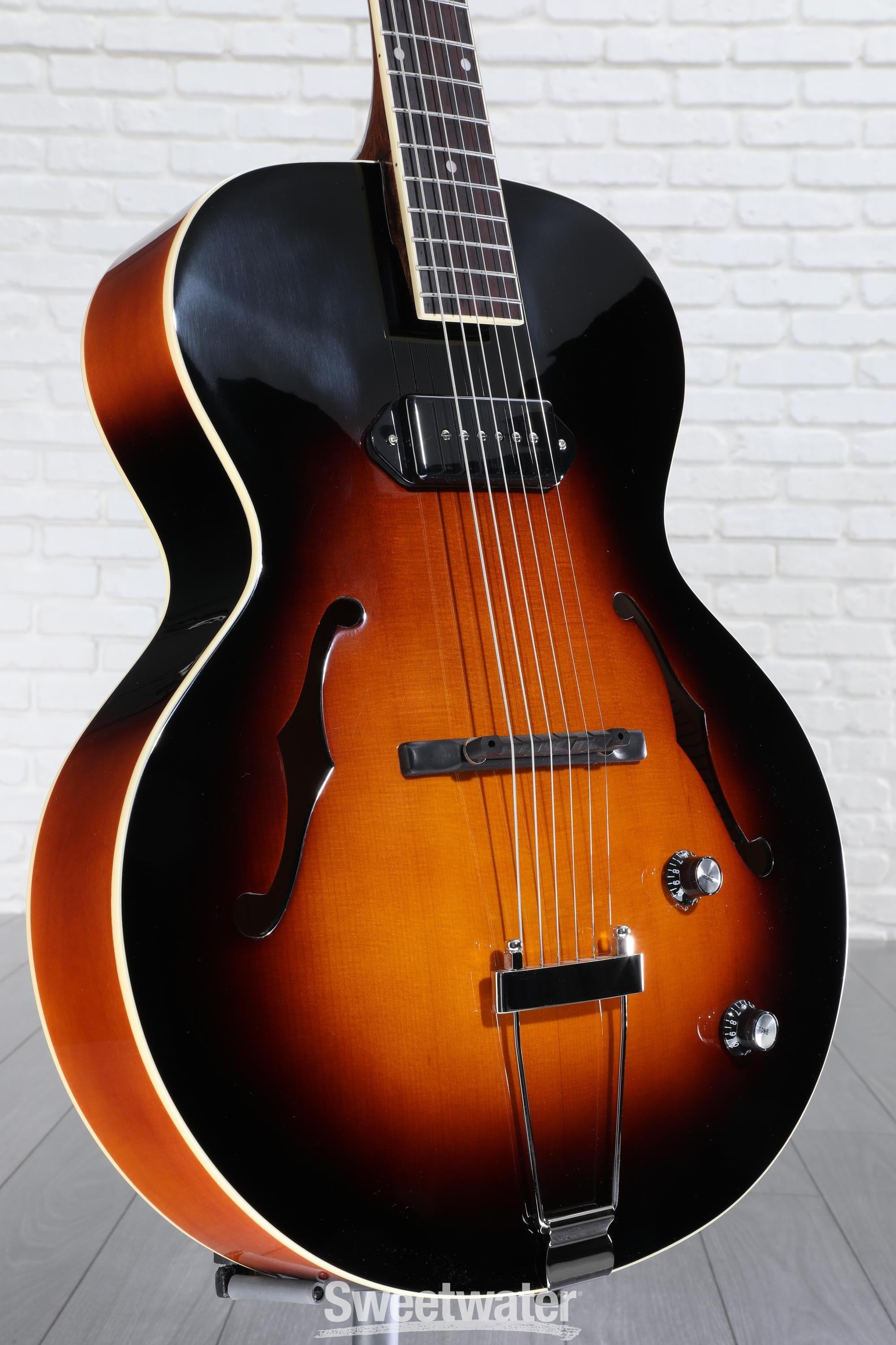 The Loar LH-309-VS Archtop Hollowbody Electric Guitar - Vintage ...