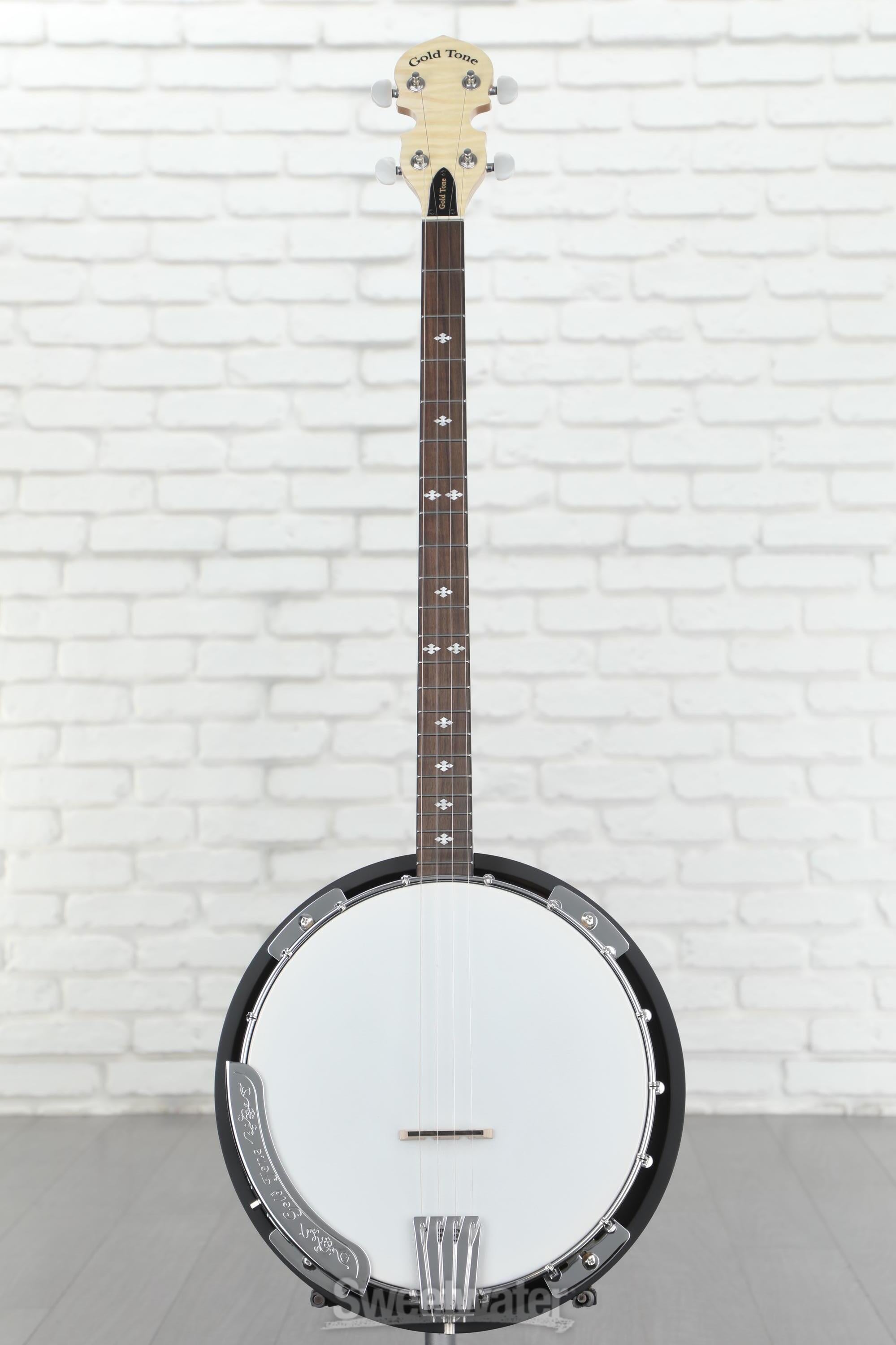 Gold Tone CC-Plectrum Cripple Creek Plectrum Banjo - Natural | Sweetwater