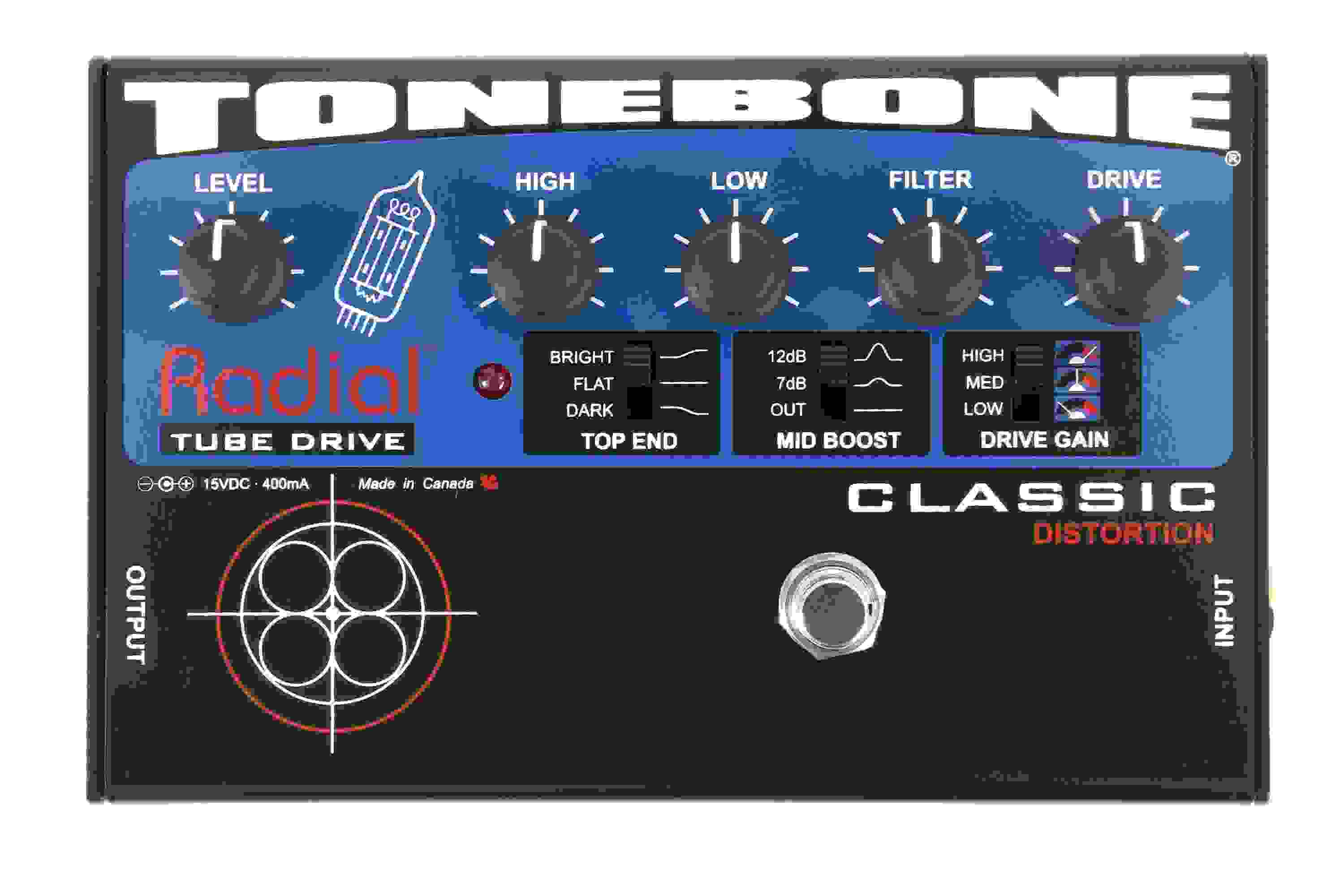 Radial Tonebone Classic Tube Distortion Pedal | Sweetwater