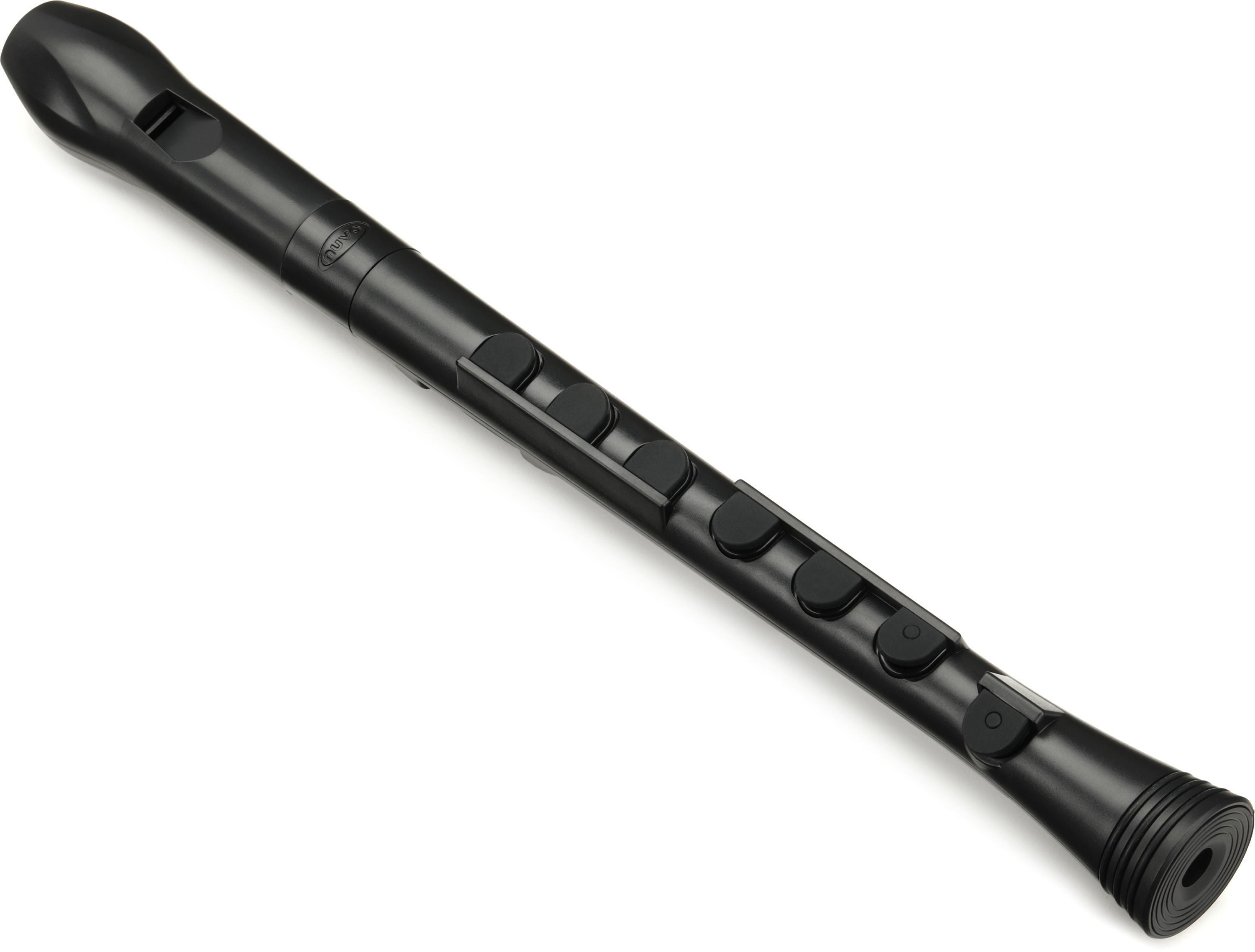 Nuvo Recorder+ Soprano Recorder - Black | Sweetwater