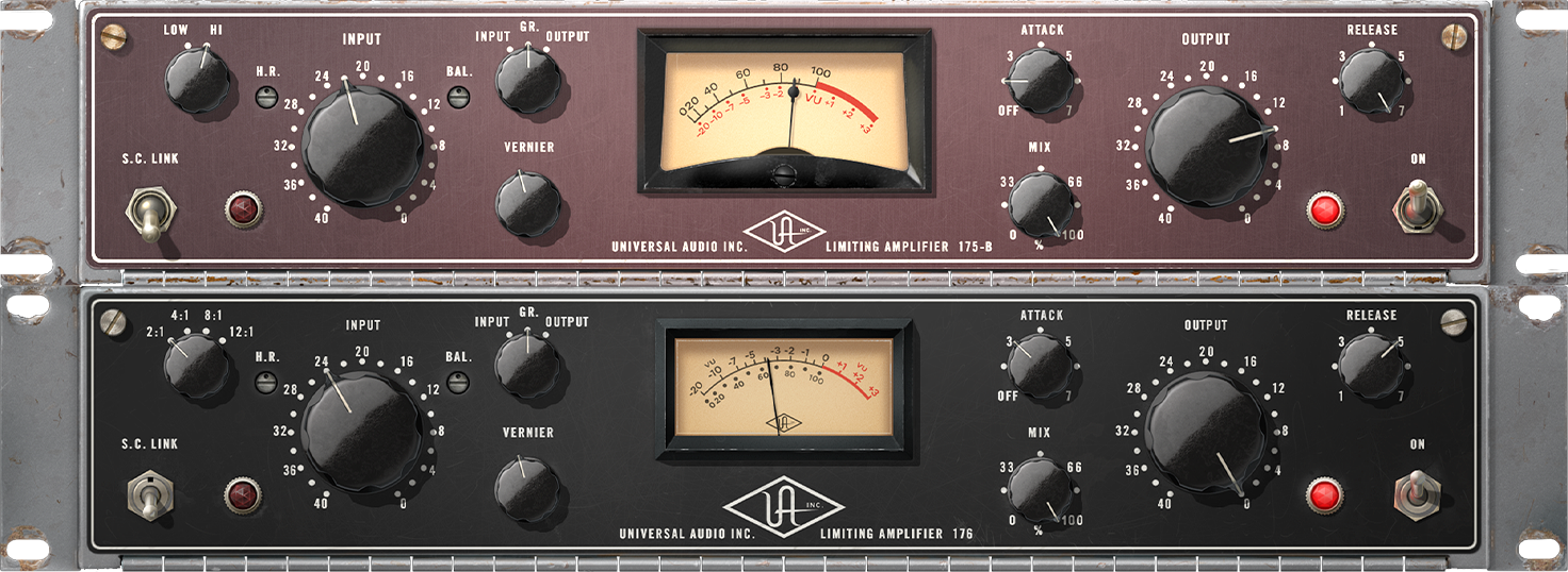 Universal Audio 175B & 176 Tube Compressor UAD Plug-in Collection ...