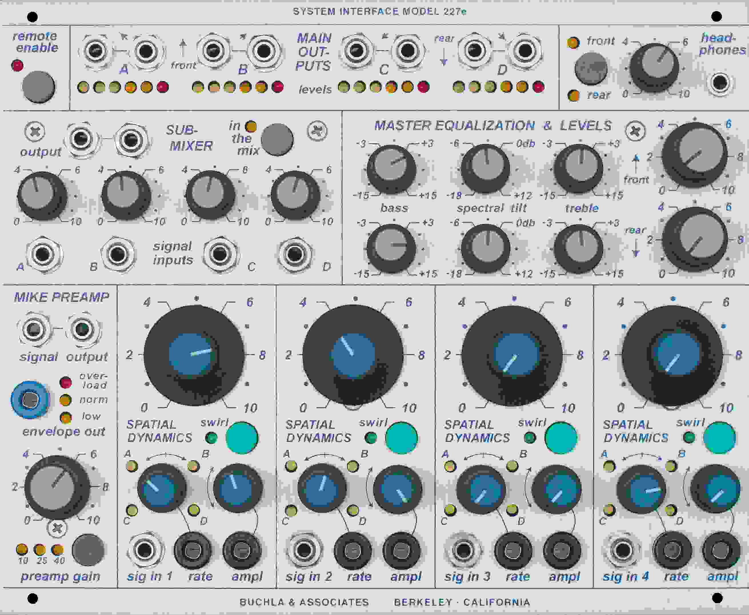 Buchla 227e System Interface Module | Sweetwater