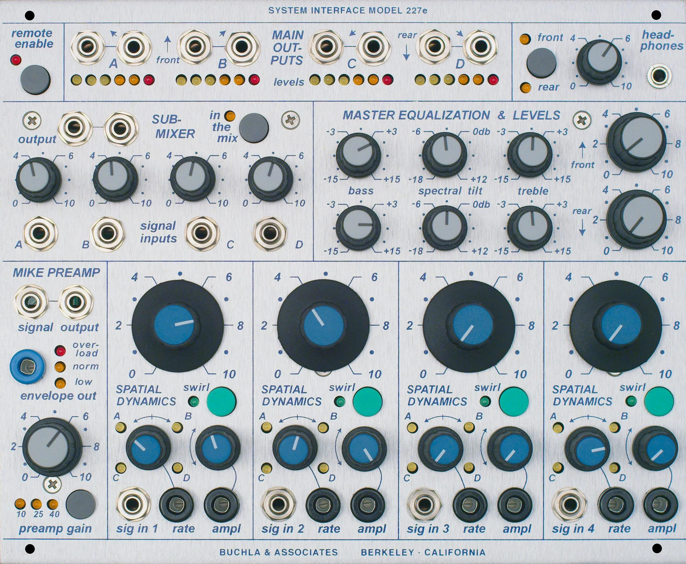 Buchla 227e System Interface Module | Sweetwater