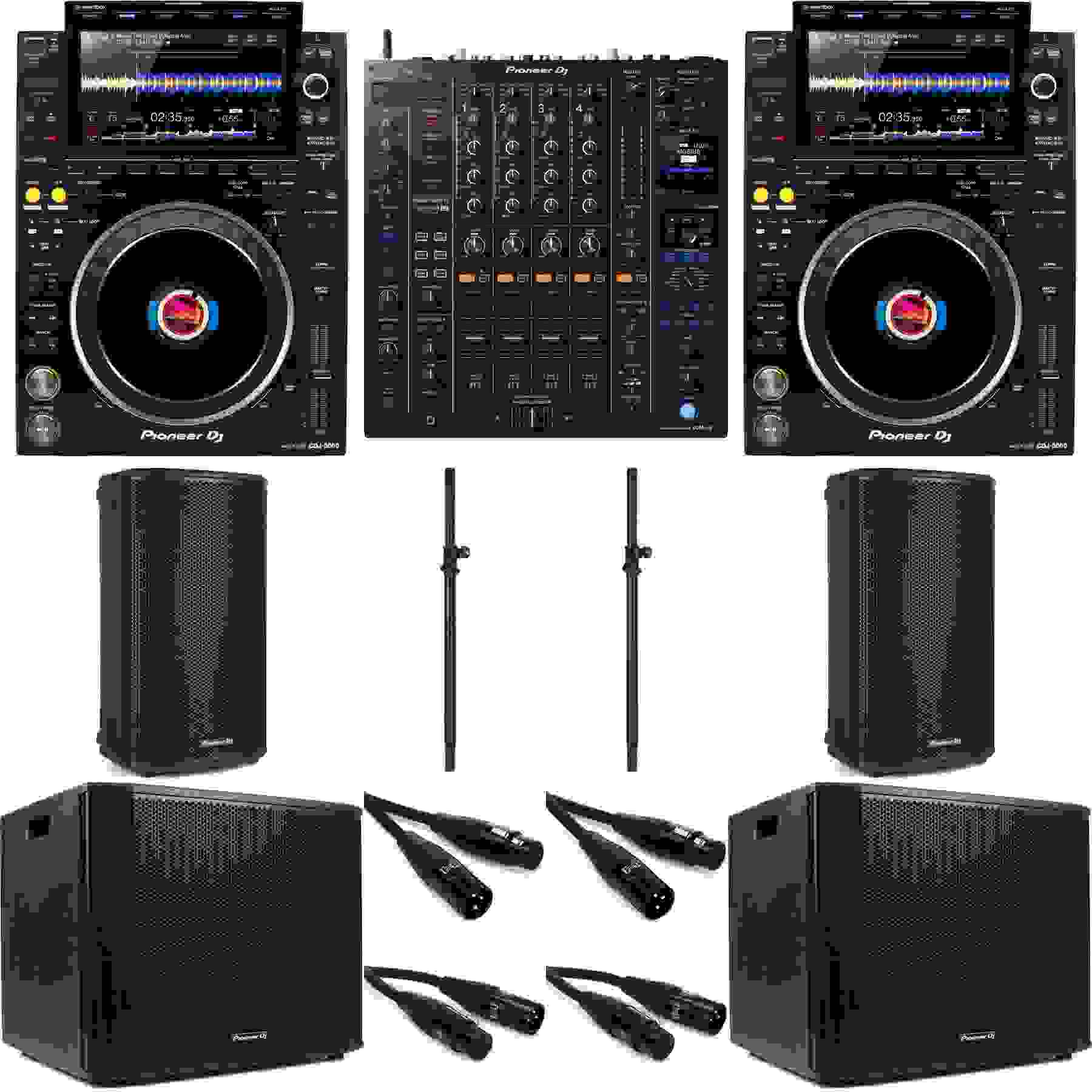 Pioneer DJ DJM-A9 4-channel DJ Mixer and CDJ3000 Live Performance ...