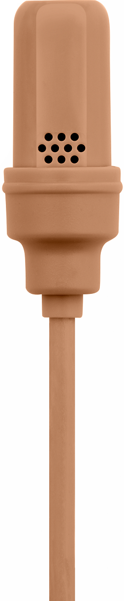 Shure UniPlex UL4 Professional Lavalier Microphone - LEMO Connector, Cocoa | Sweetwater