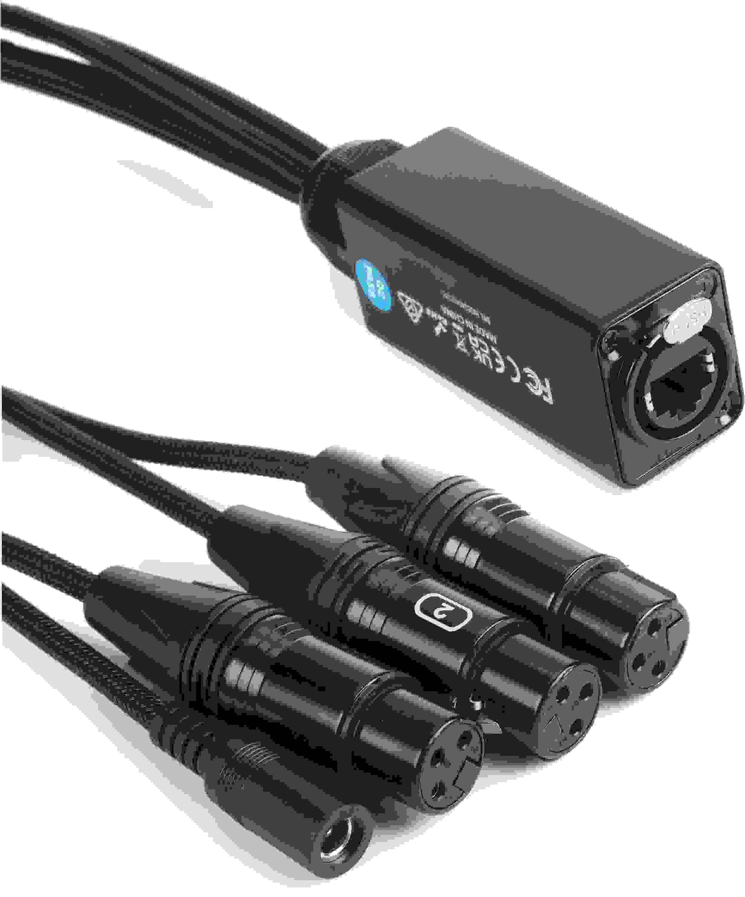 Xvive 3-channel XLR-Cat5 Snake | Sweetwater